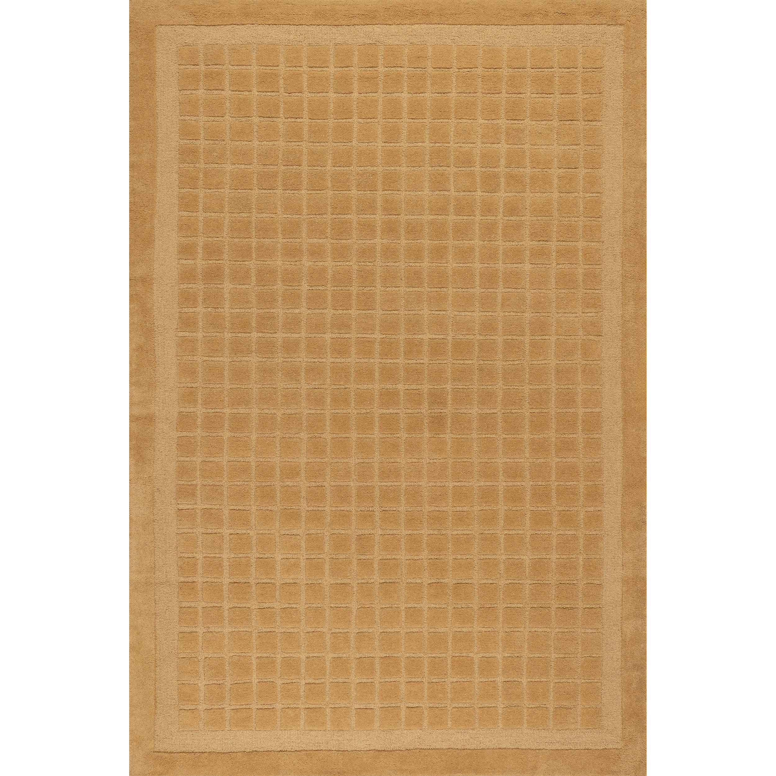 Latitude Run® Fritz Checkered Wool Area Rug | Wayfair