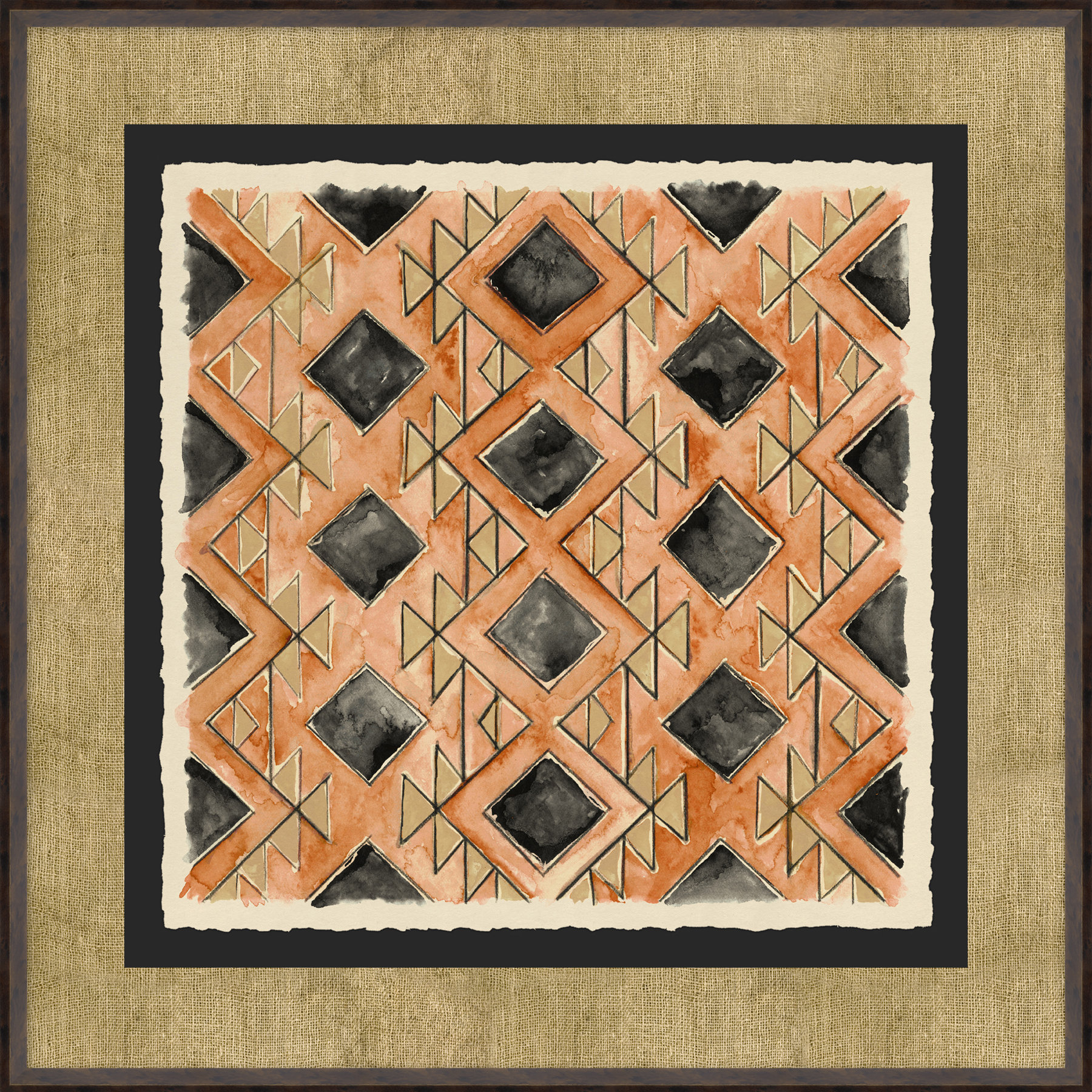 Wendover Art Group Cultural Relic 1 - Picture Frame Painting on Paper ...