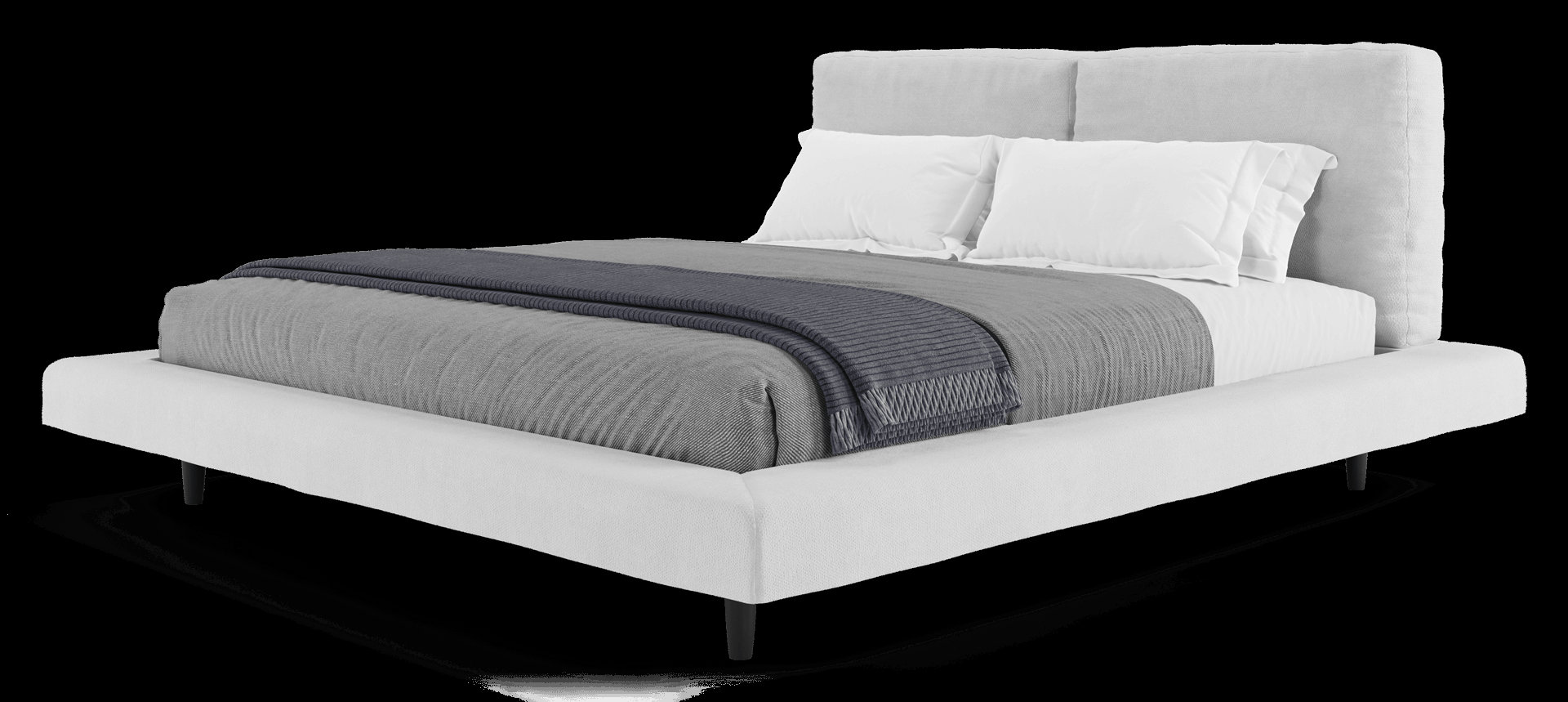 Modloft Calais Queen Bed in Natural Fabric | Perigold