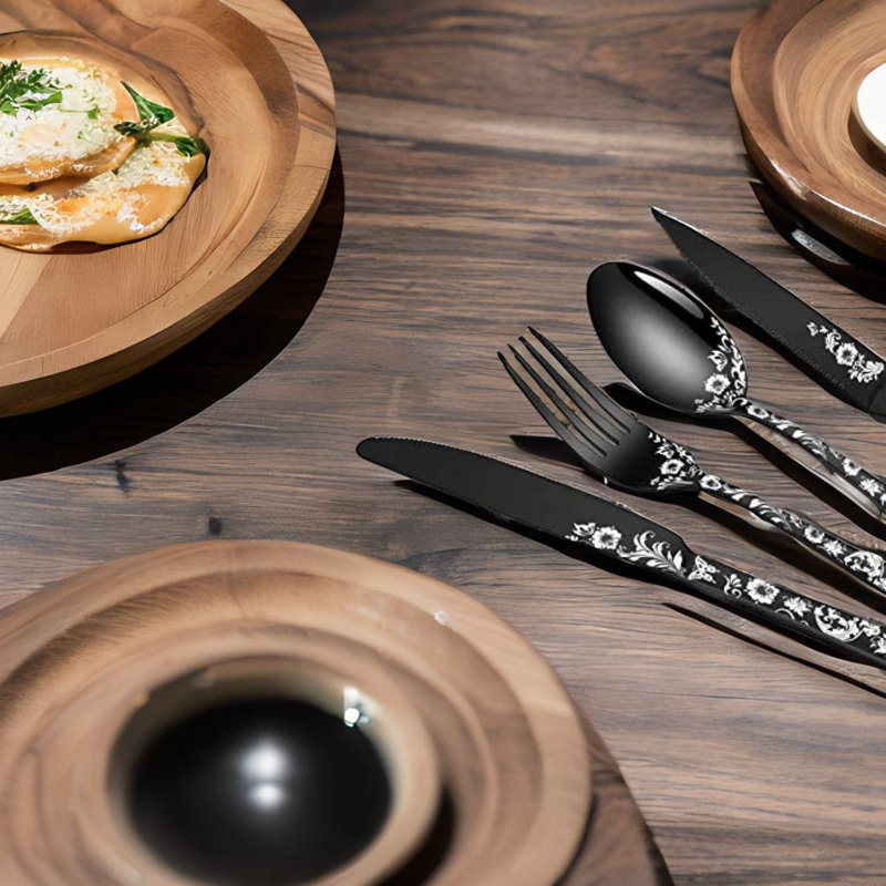 Red Barrel Studio® Stainless Steel Flatware Set - Service for 8 | Wayfair