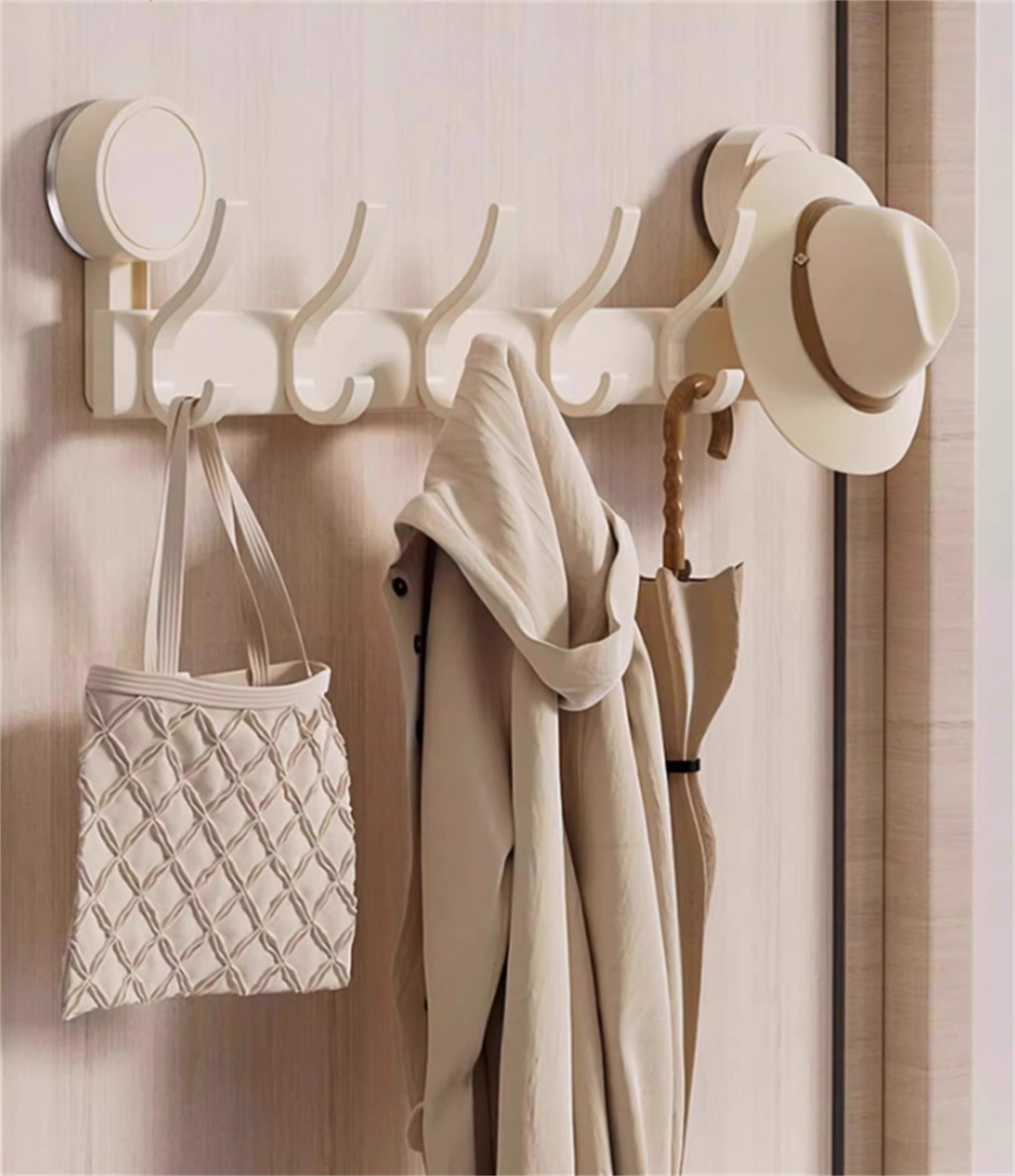 Red Barrel Studio® Aluminum Alloy Suction Cup Hook Rack | Wayfair