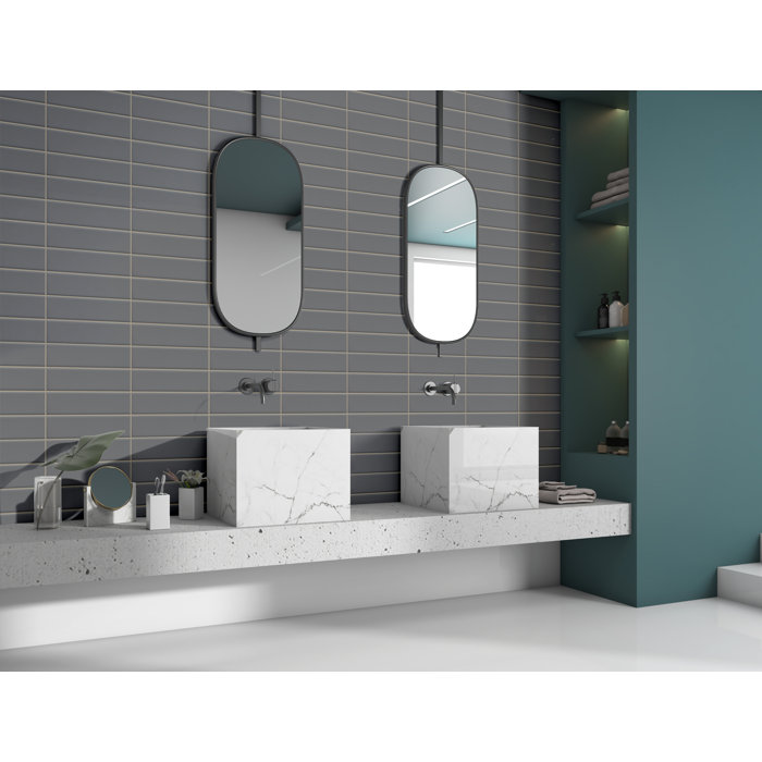 Emser Tile Catch™ 2" x 8" Ceramic Subway Tile | Wayfair