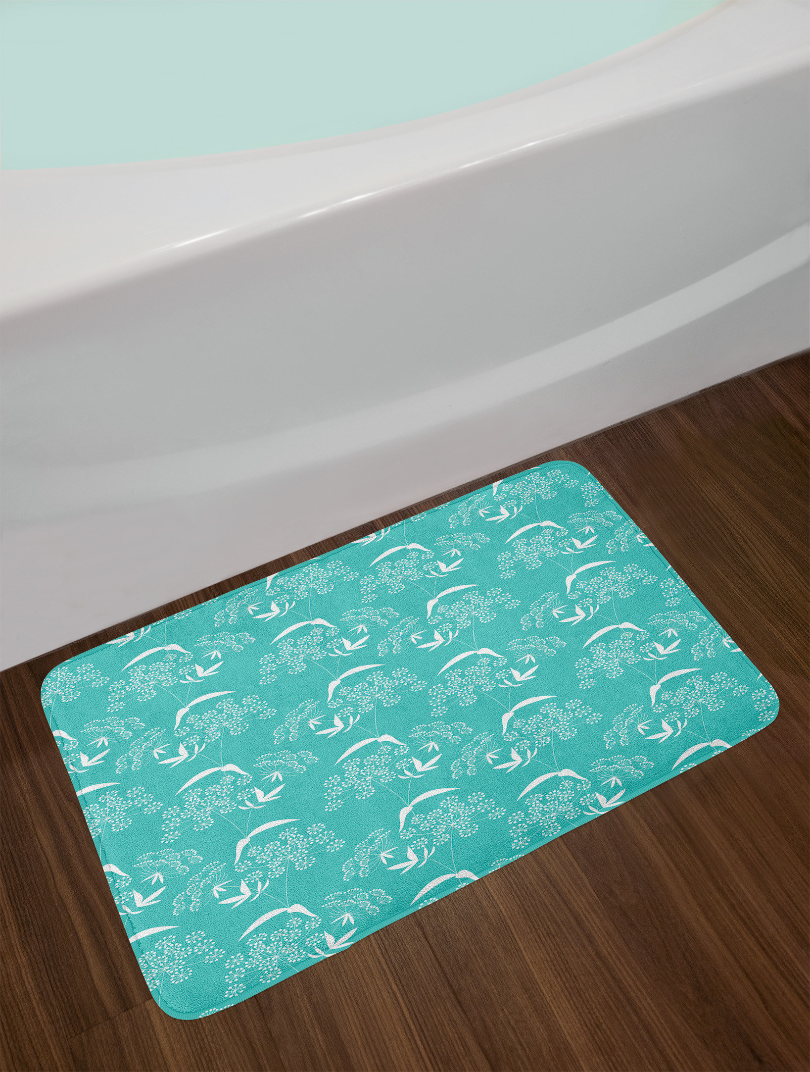 East Urban Home Nonnah Bath Mat | Wayfair