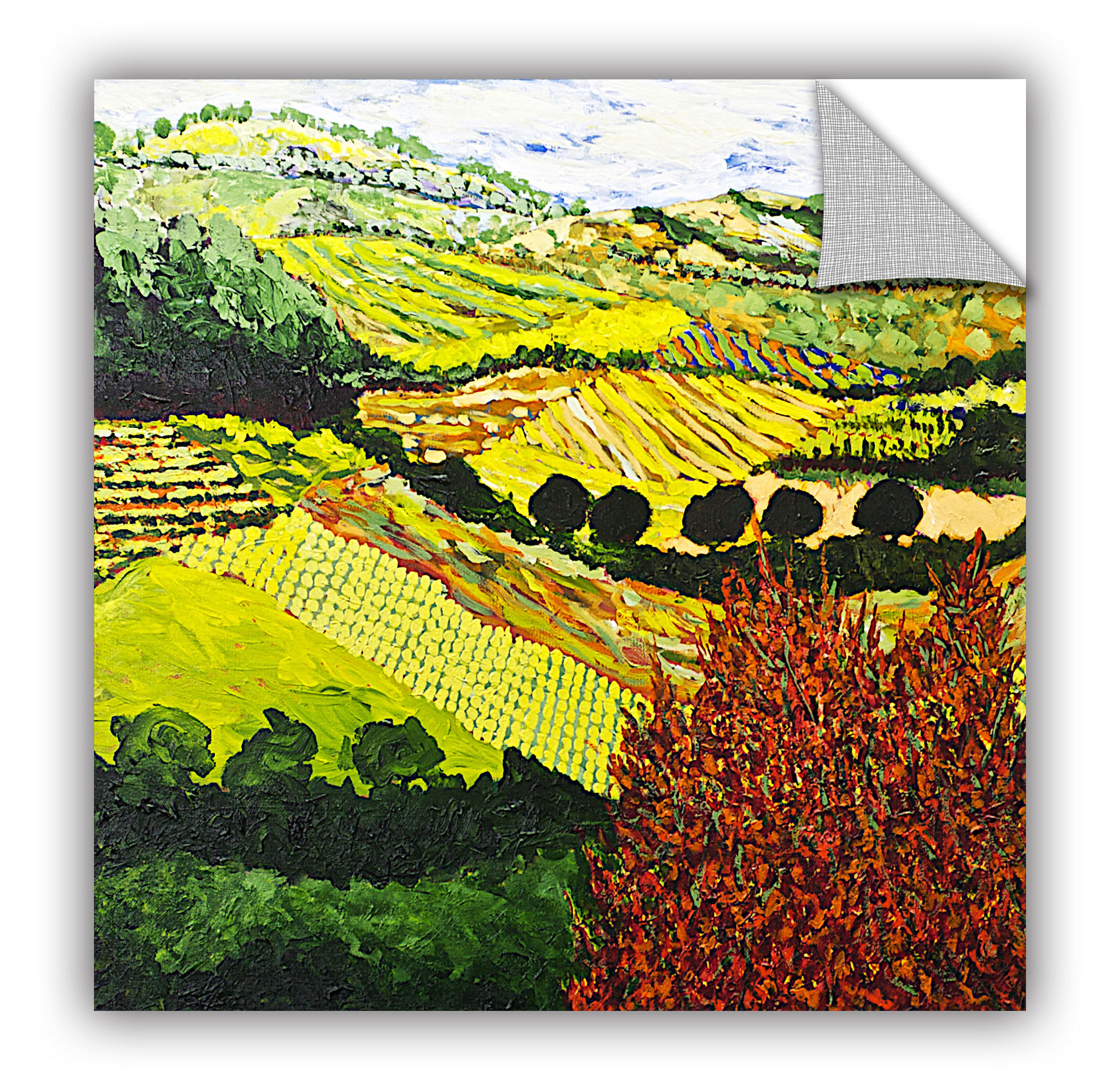 Darby Home Co Red Bush Removable Wall Decal | Wayfair