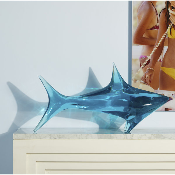 Jonathan Adler Giant Acrylic Shark | Wayfair