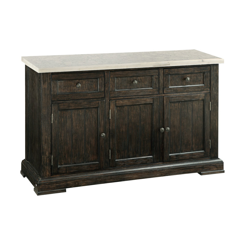 Red Barrel Studio® Marble Top Cabinet, Marble Top Sideboard, Sideboard ...