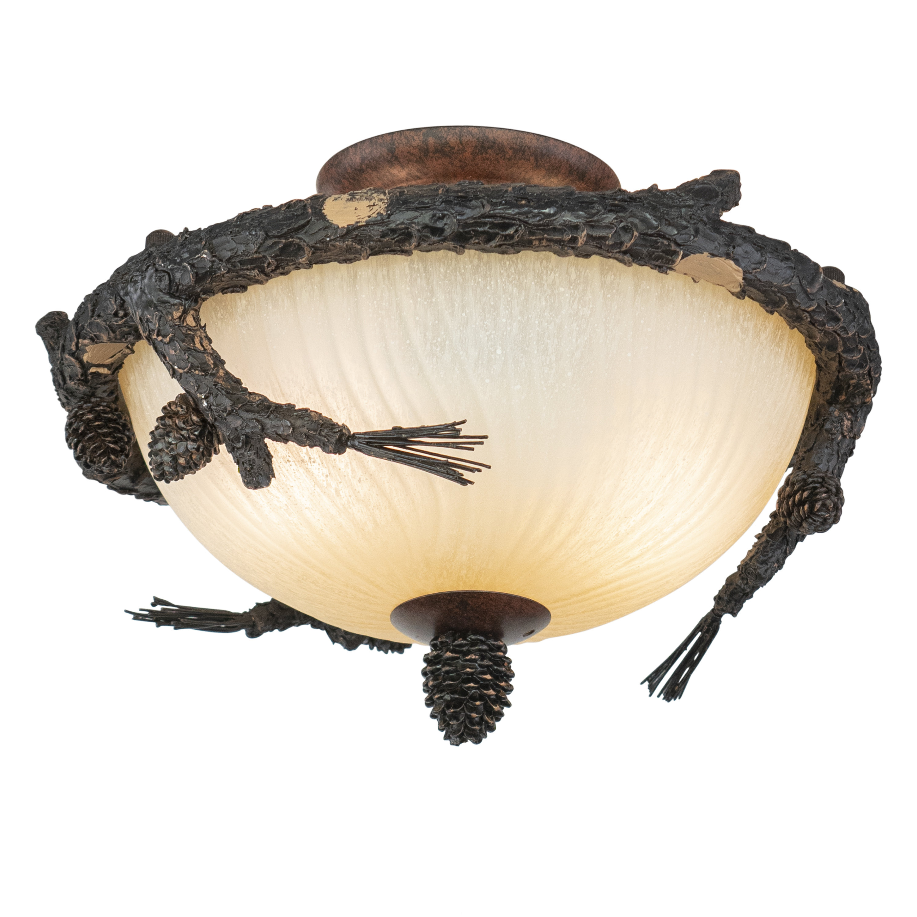 Winston Porter Julee 2-Light Ceiling Fan Bowl Light Kit & Reviews | Wayfair