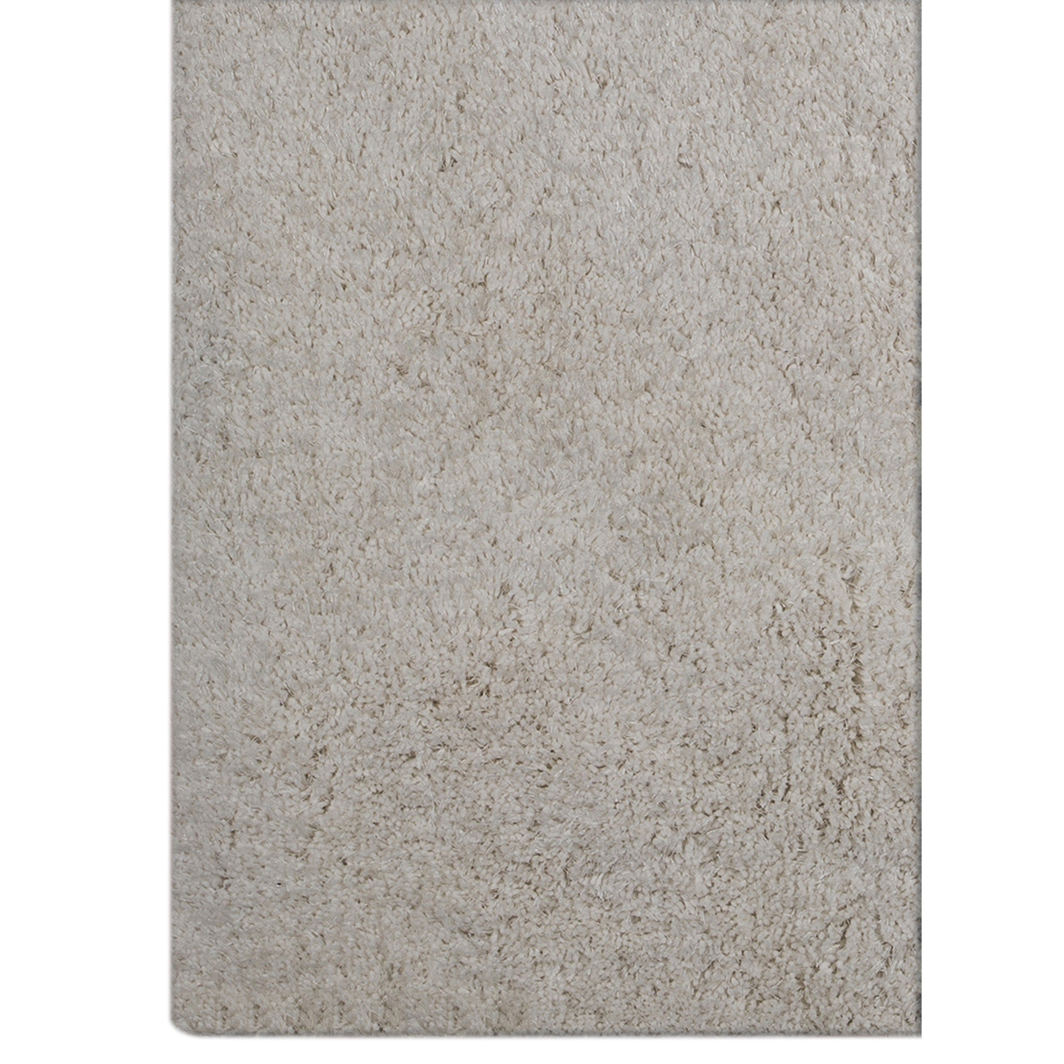 Hokku Designs 2' X 3' Off White Shag Area Rug | Wayfair