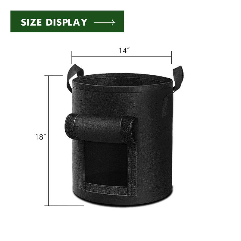 ACTON 5-Pack 10 Gallon Potato Grow Bags | Wayfair