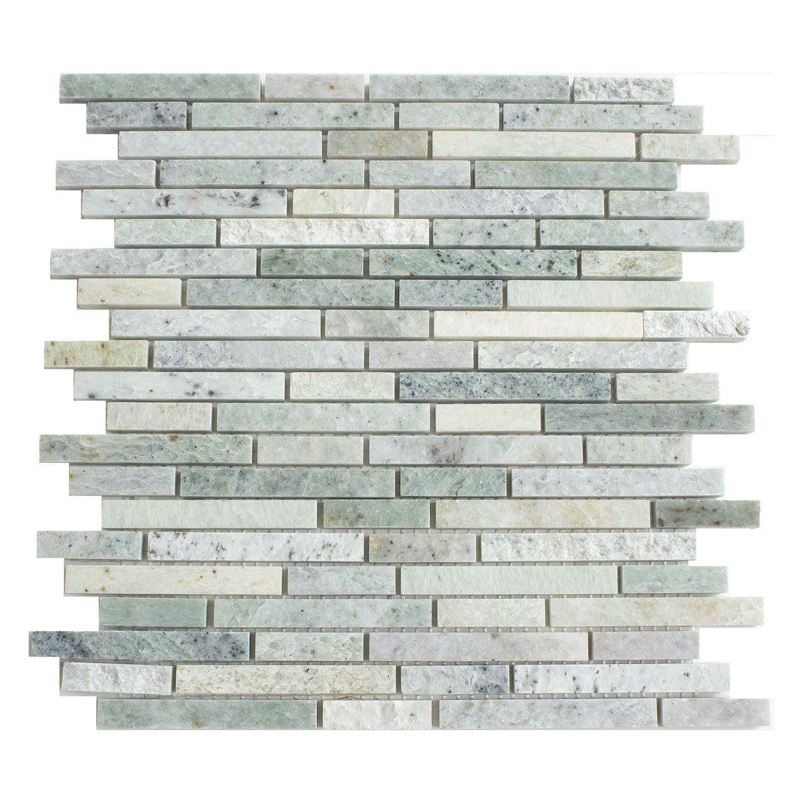 Matrix Stone USA Tibet Marble Linear Mosaic Wall & Floor Tile & Reviews ...