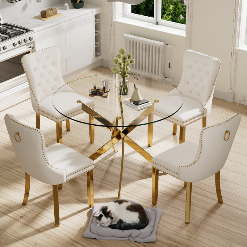 House of Hampton® Keyari Round Dining Set | Wayfair