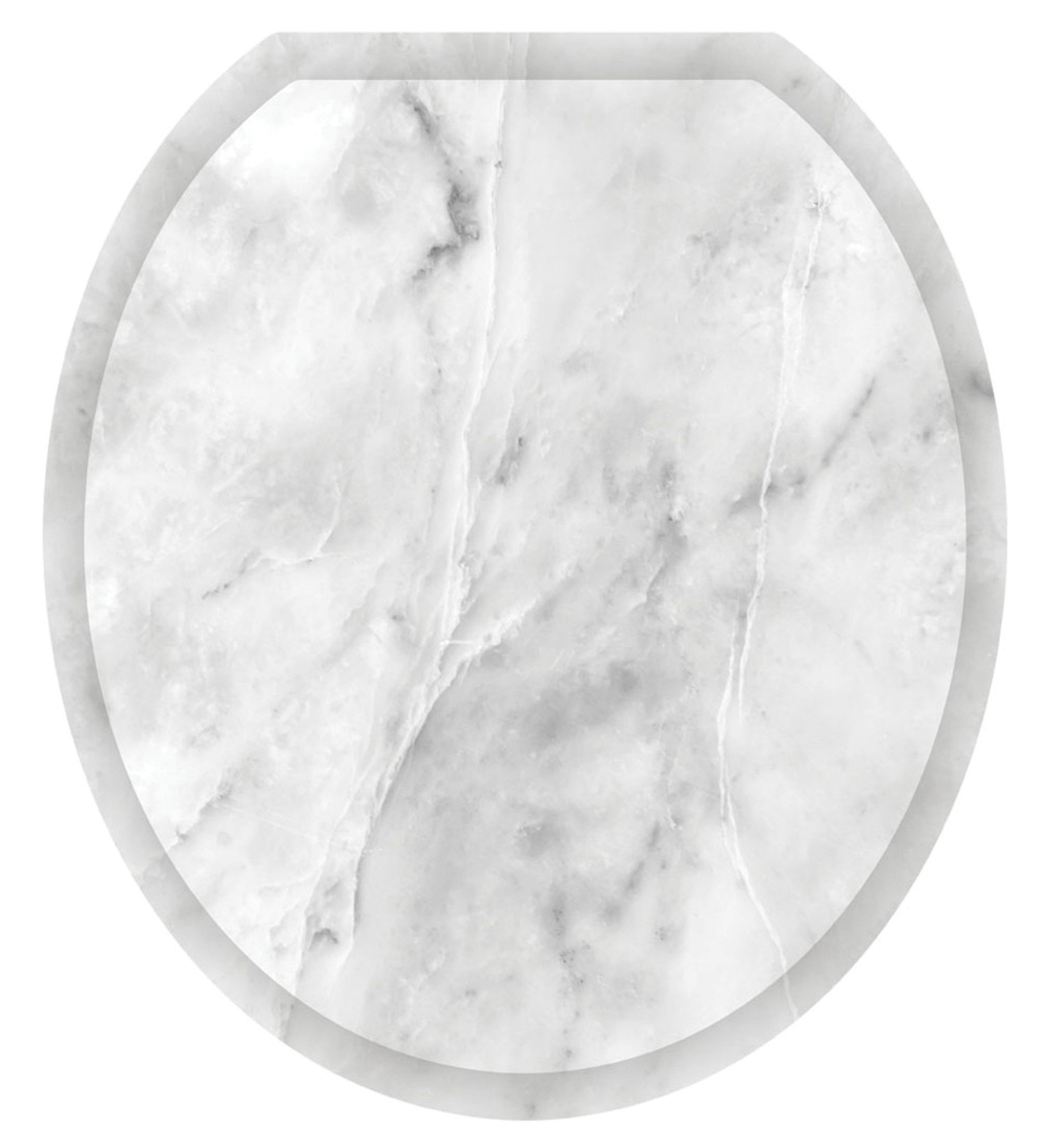 Toilet Tattoos Calcutta Marble Toilet Seat Decal – Modern Bathroom ...