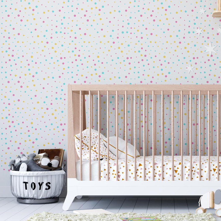 Isabelle & Max™ Flaton Peel & Stick Polka Dots Roll | Wayfair