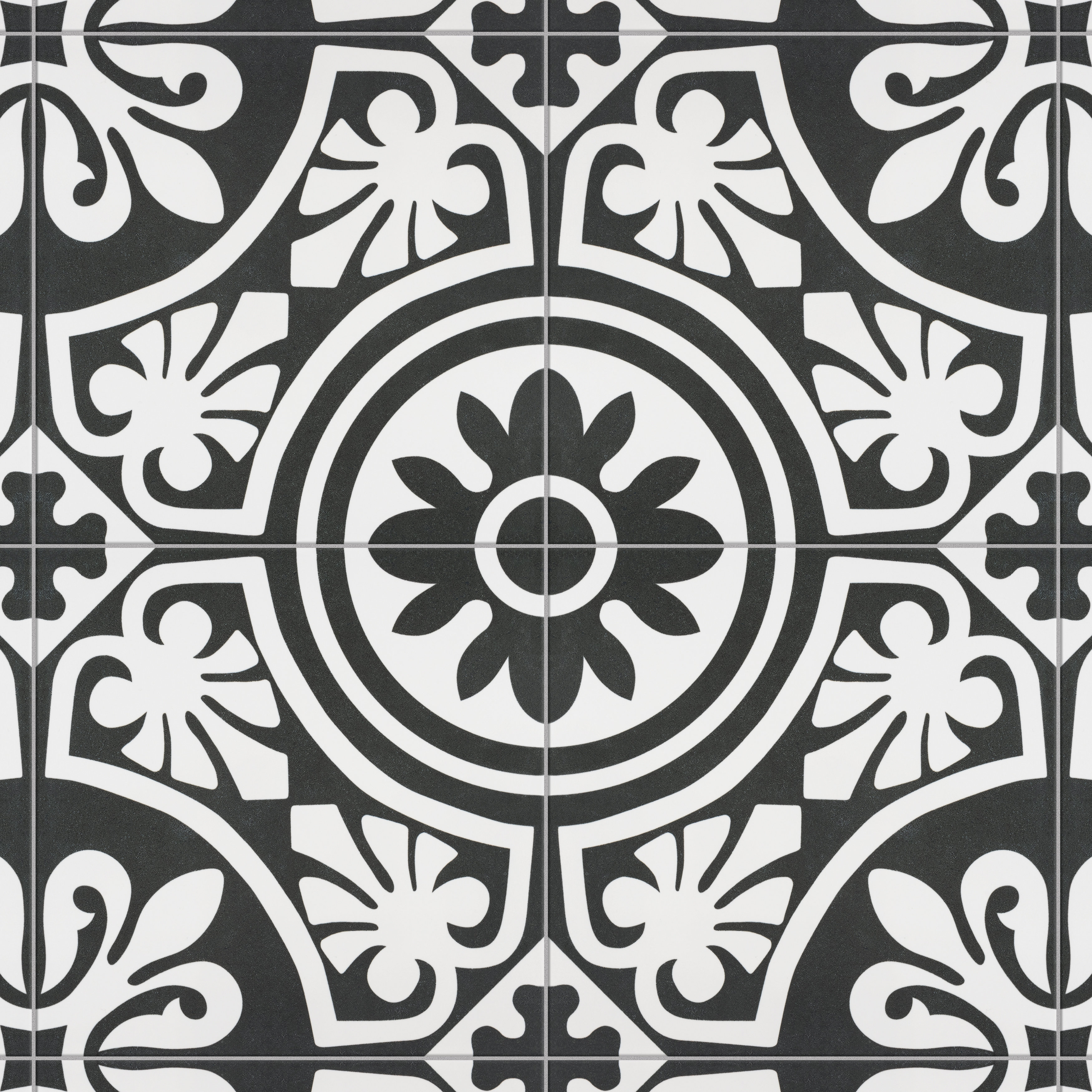 Merola Tile Majestic Tiena 10" x 10" Porcelain Patterned Wall & Floor ...