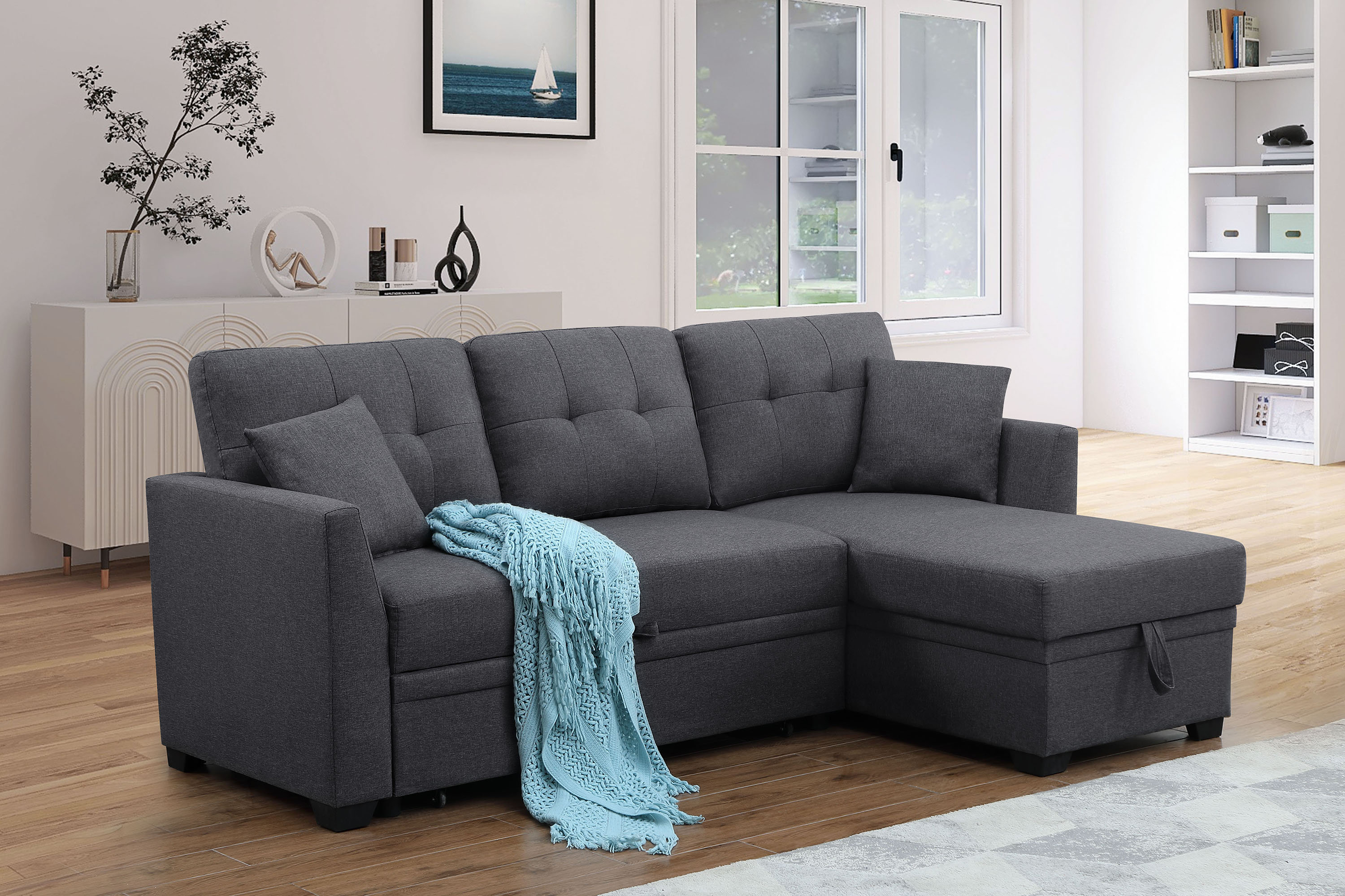 Ebern Designs Navaeh Sleeper Sofa & Reviews | Wayfair