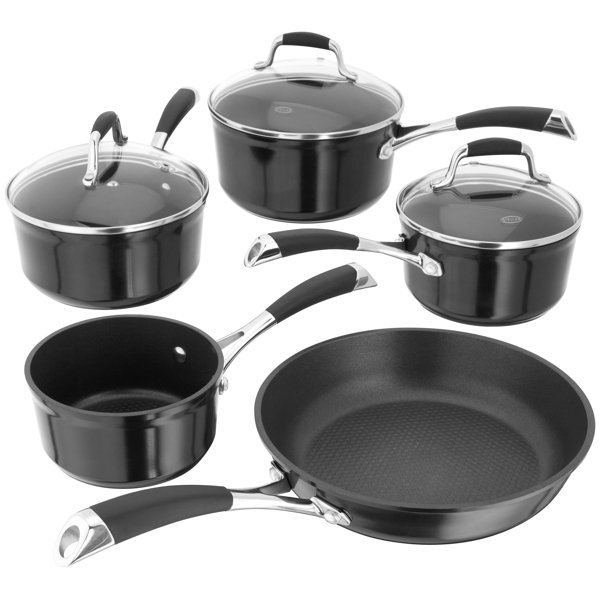 Stellar Forge 8 - Piece Non-Stick Aluminum Cookware Set & Reviews ...