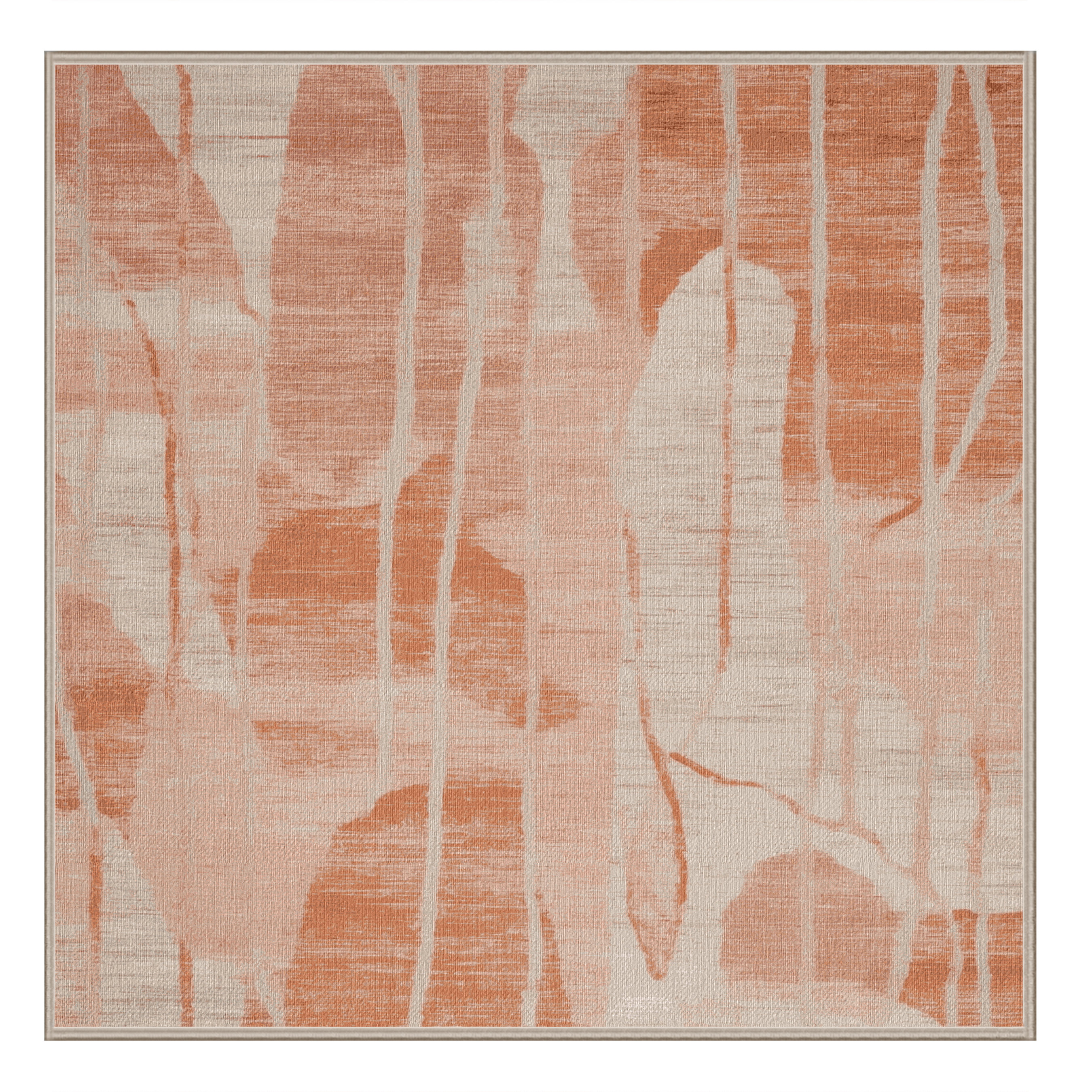 Hokku Designs Machine Washable Abstract Beige Area Rug | Wayfair
