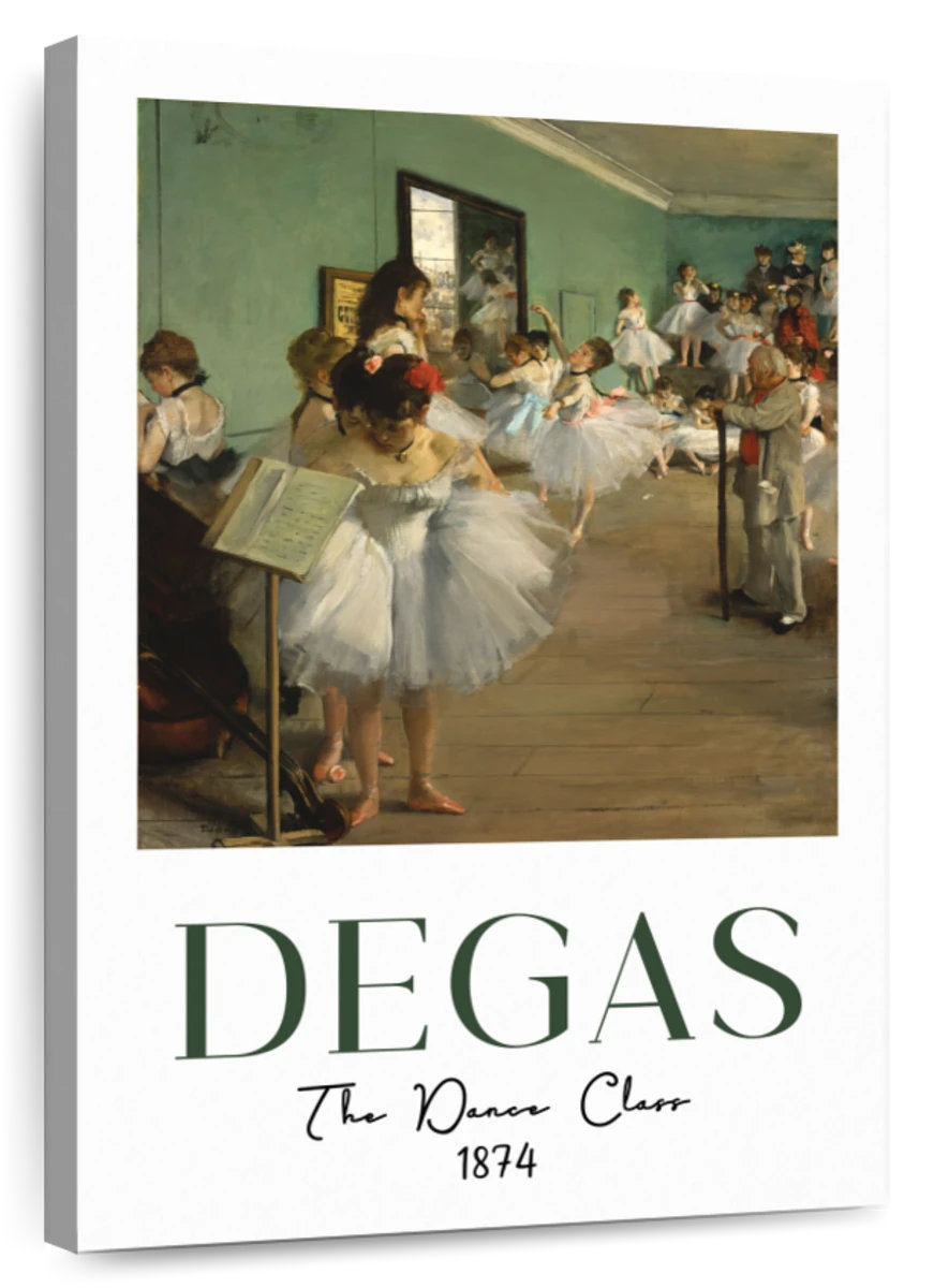 Mercer41 The Hollifield Class 1874 Degas Exhibition Poster | Wayfair