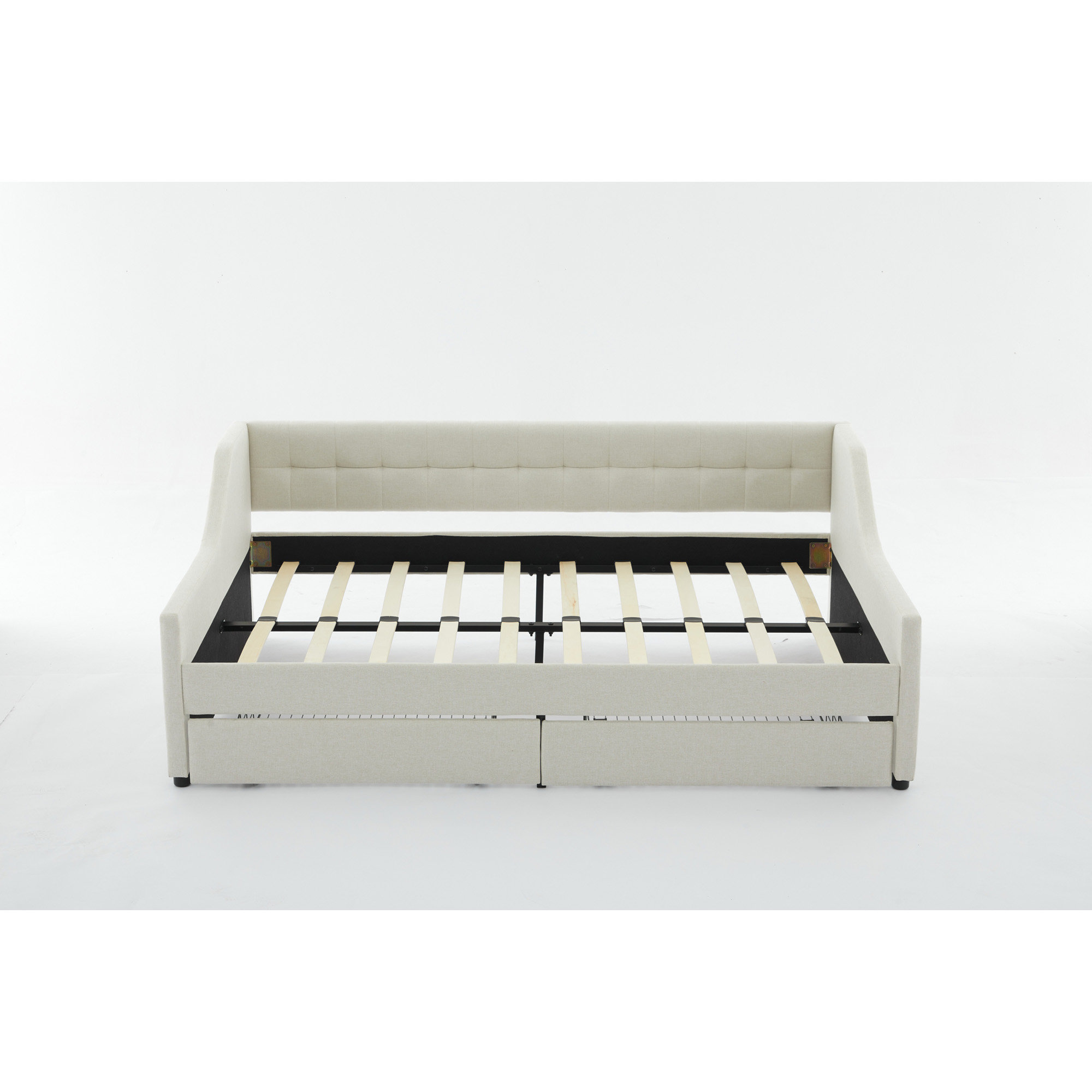 Red Barrel Studio® Daybed Corner Bed Sofa Bed with Drawers Velvet ...