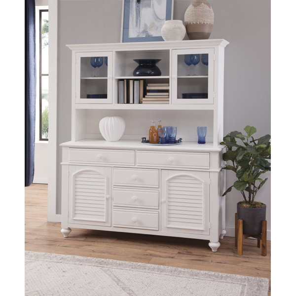 Rosalind Wheeler 60'' Sideboard with Bar Hutch | Wayfair