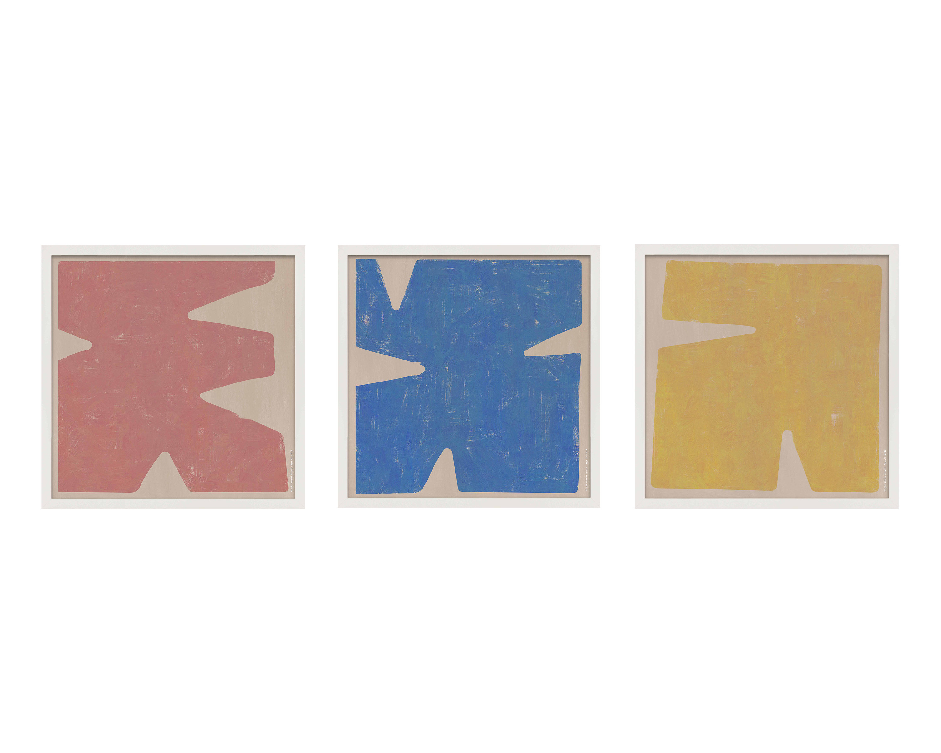 AllModern Cecily " Sculpted Pastel " by Romina Gadler 3 - Pieces Set on ...