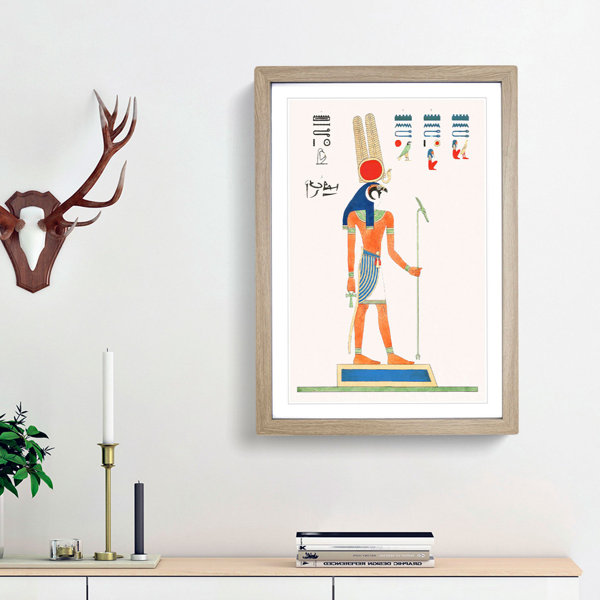 East Urban Home Portrait of Montu by L. Dubois - Picture Frame Painting ...