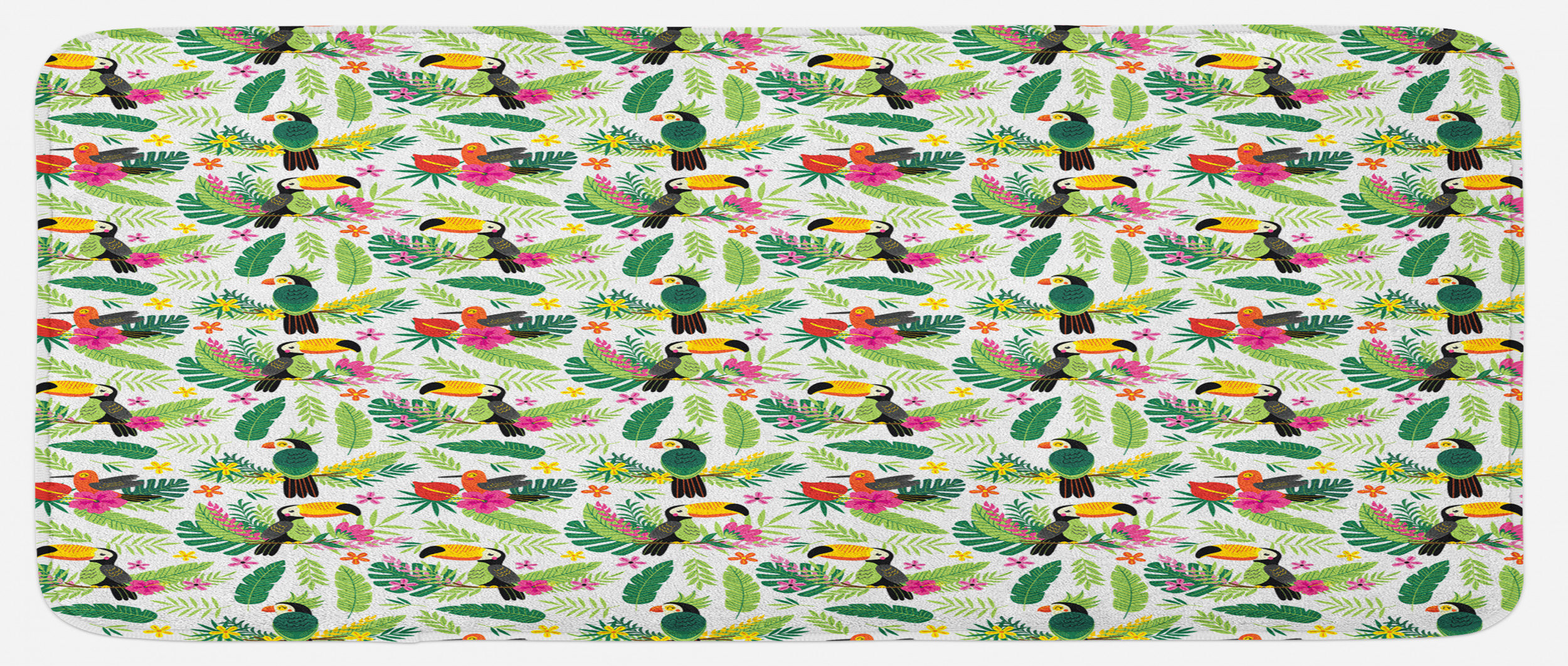 East Urban Home Parrot Kitchen Mat | Wayfair