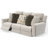Latitude Run® Hartig Deep Seat Zero Gravity Power Reclining Sofa with ...