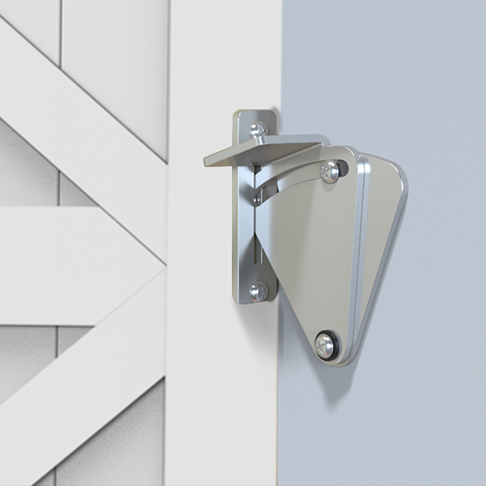 Bruce&Shark Barn Door Privacy Latch Lock & Reviews | Wayfair