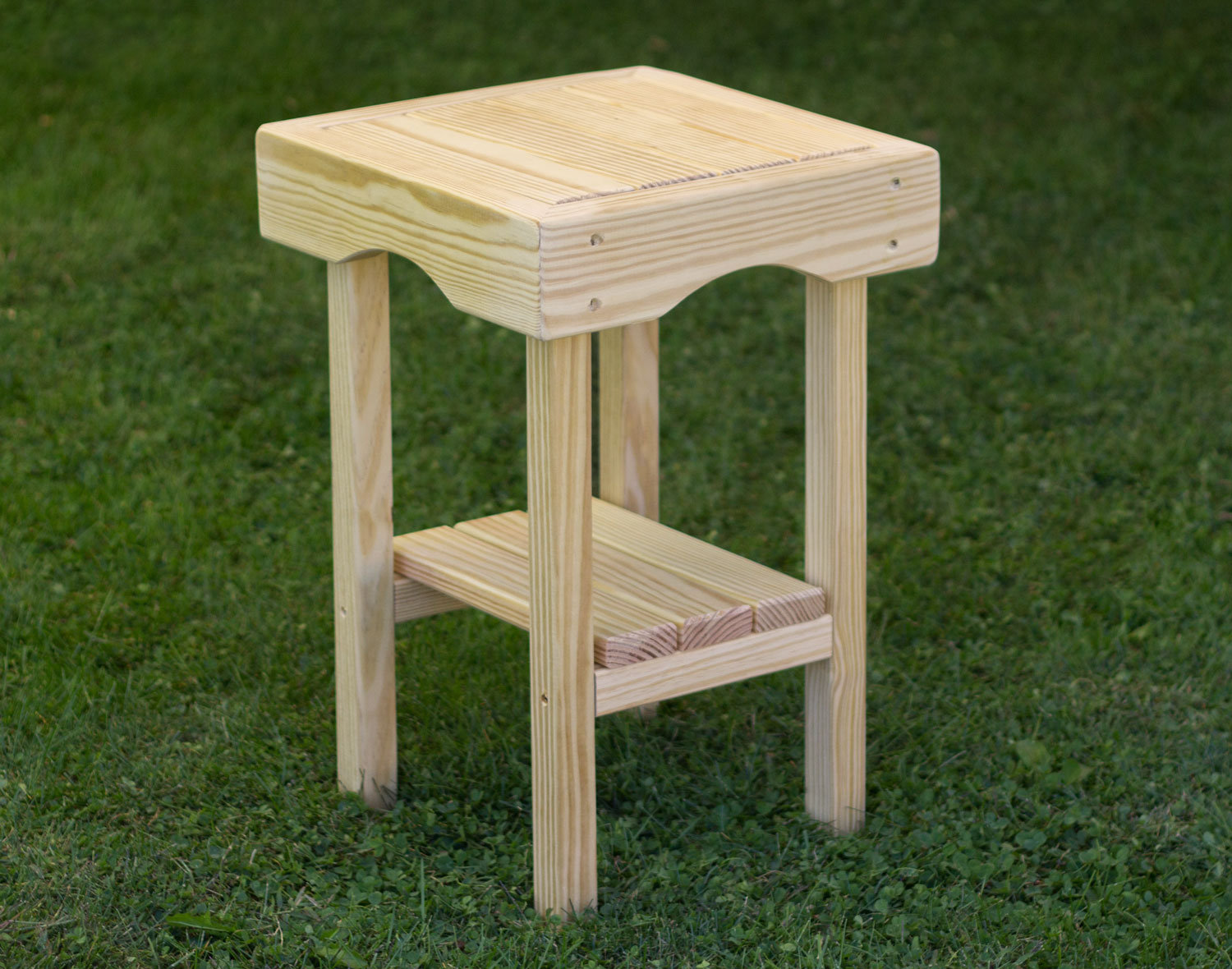 Red Barrel Studio® Pine Solid Wood Side Table | Wayfair