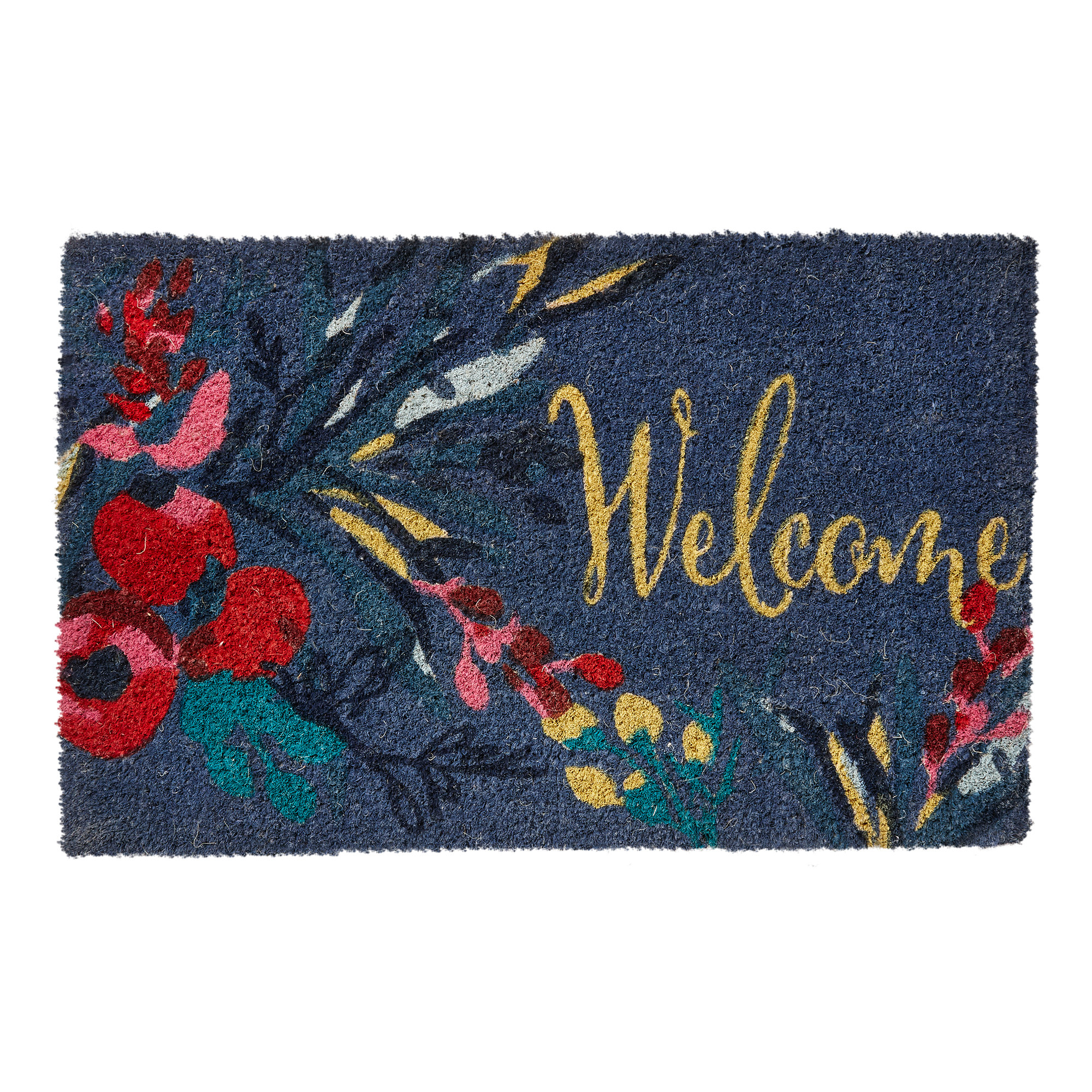 Lark Manor Autumn Botanical Welcome Coir Mat - Wayfair Canada