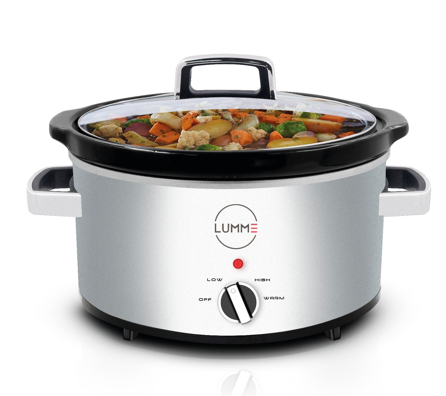 Lumme Slow Cooker, Silver - Wayfair Canada