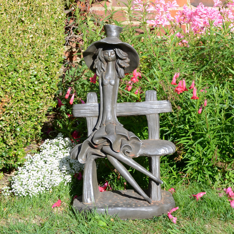 Happy Larry Sia FLORENCE 55cm Ebony Effect | Wayfair.co.uk