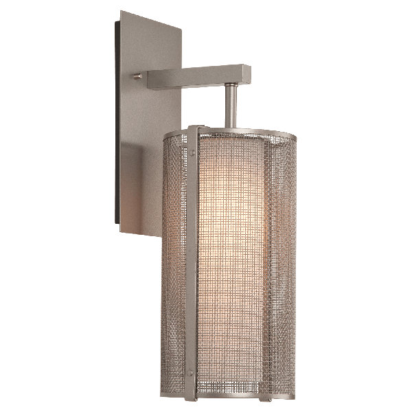 Hammerton Studio Uptown Mesh 1 - Light Armed Sconce | Wayfair
