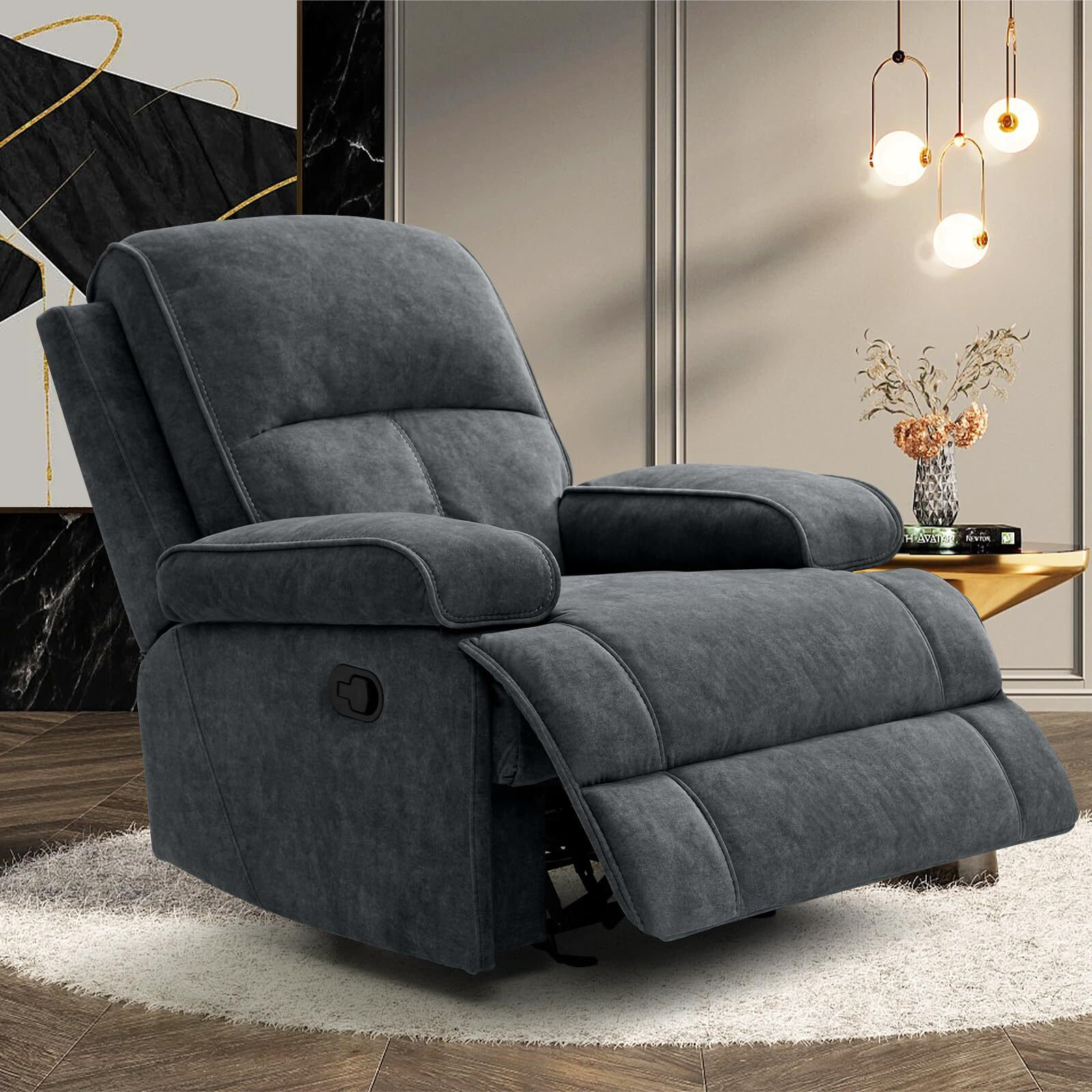 Ebern Designs 36.22'' Wide Rocker Recliner Chair | Wayfair