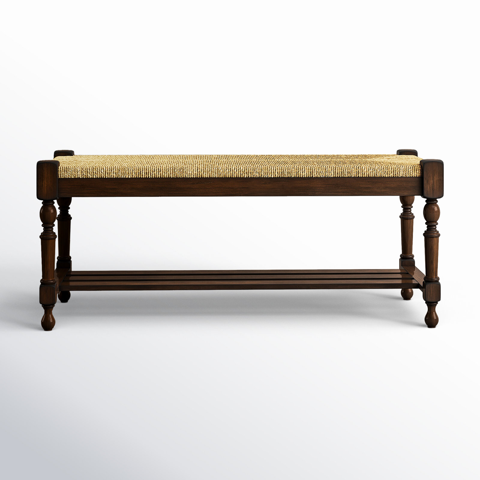 Birch Lane™ Shaylee Solid Wood Storage Bench & Reviews | Wayfair
