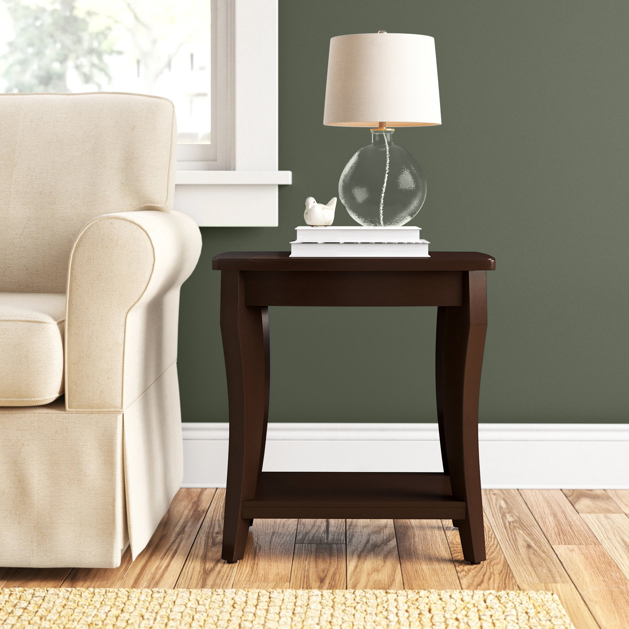 Red Barrel Studio® Geaux Keil Chairside Table 4 Legs & Reviews | Wayfair