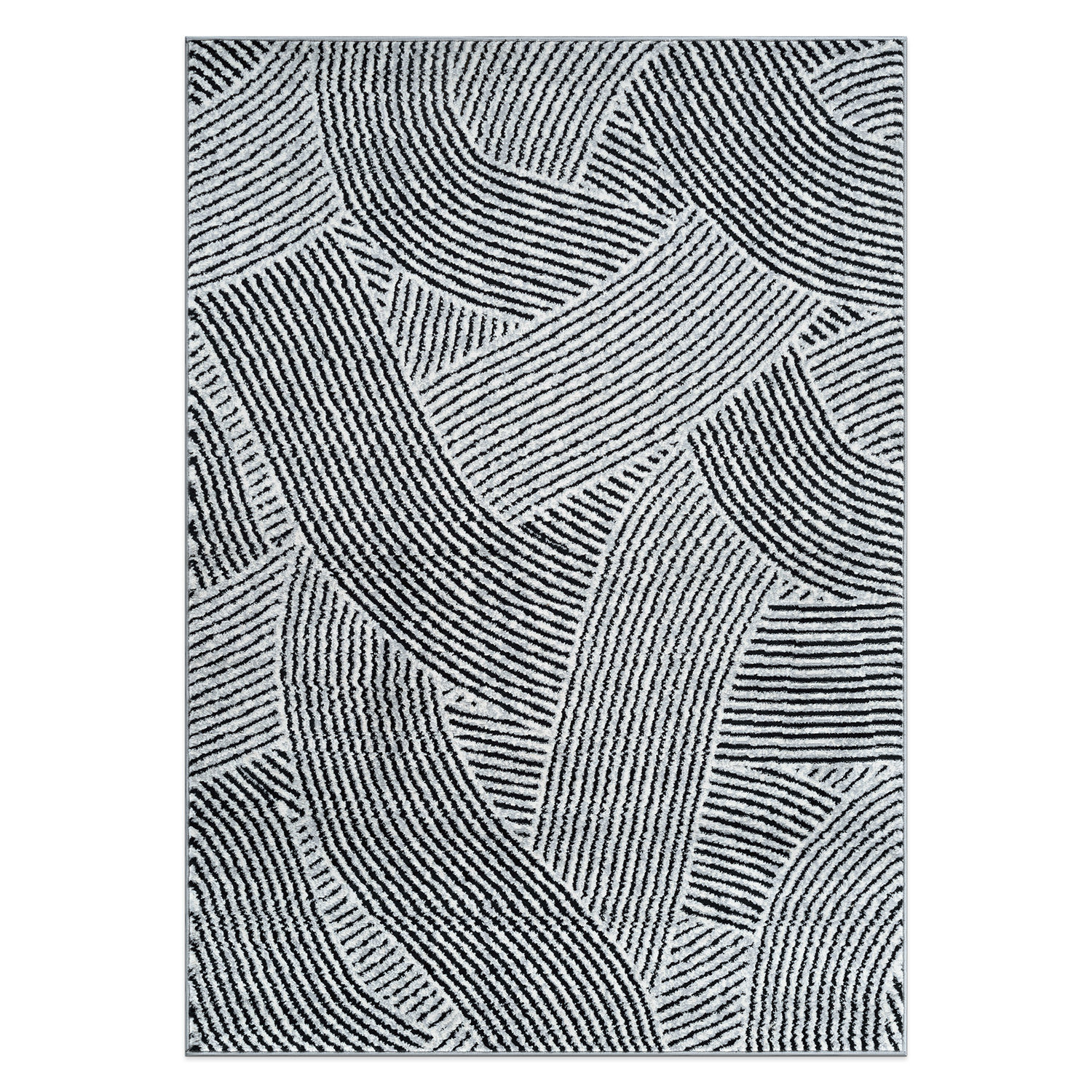 Wrought Studio™ Bohemian Stripe Waves Area Rug & Reviews | Wayfair