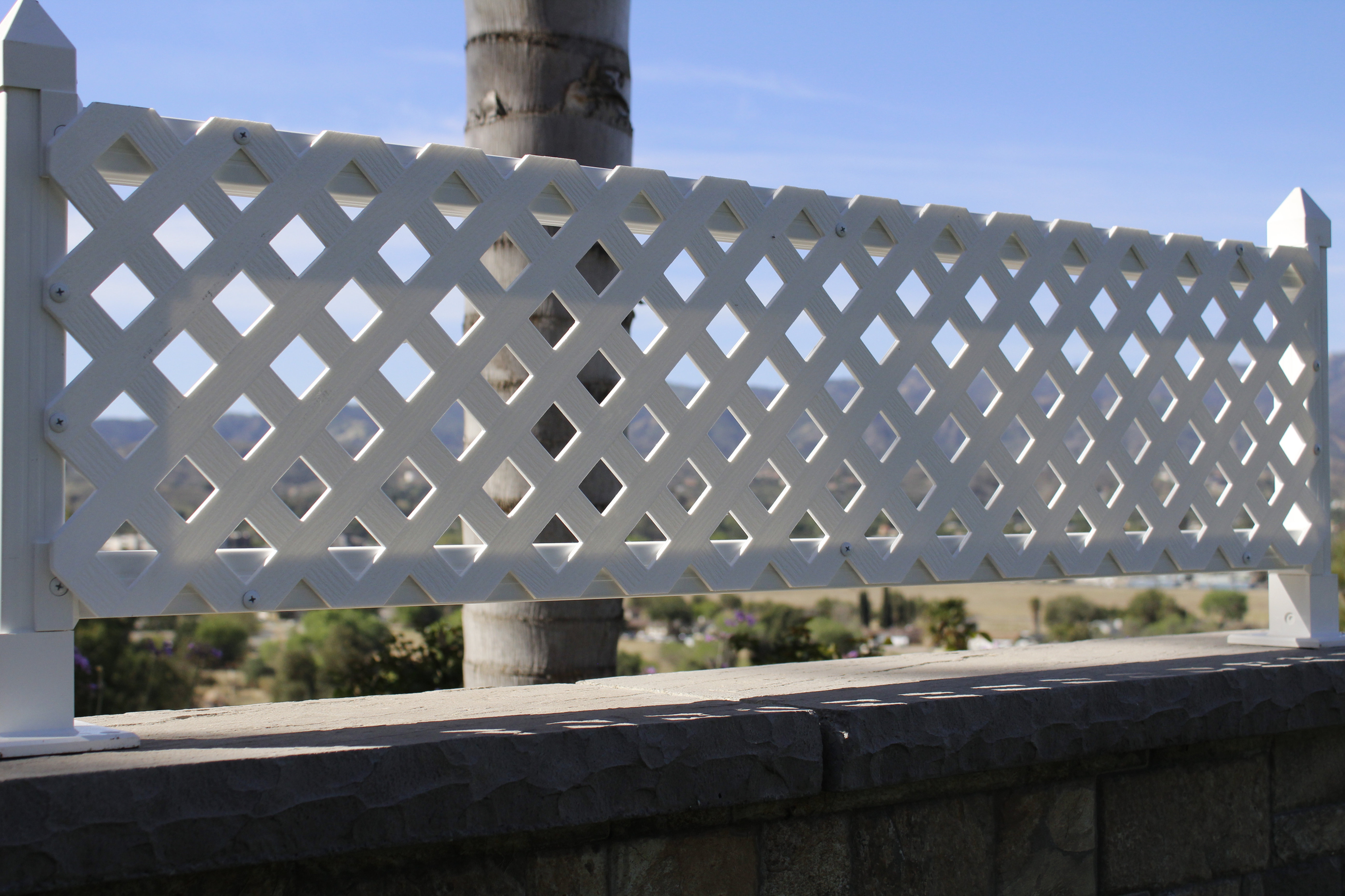 SnapFence® 72 Ft. X 16 In. Privacy Lattice Fence Toppers | Wayfair
