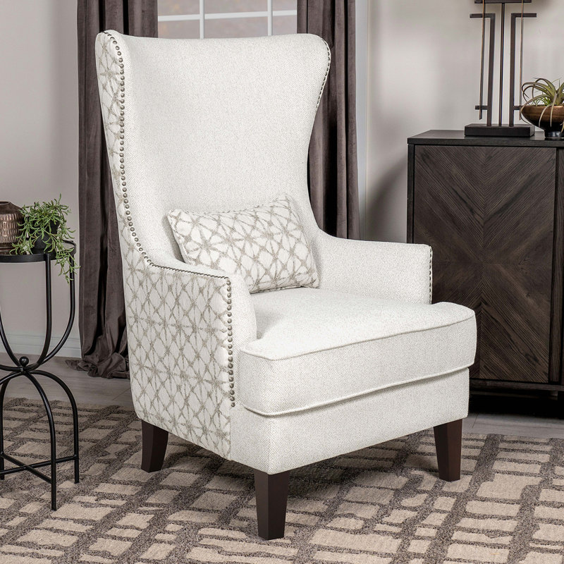 Red Barrel Studio® Upholstered Wingback Chair | Wayfair