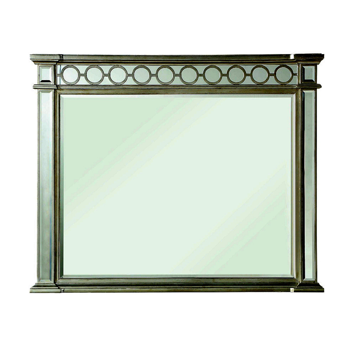 House of Hampton® Varian Mirrored Finished Designed Mirror | Wayfair