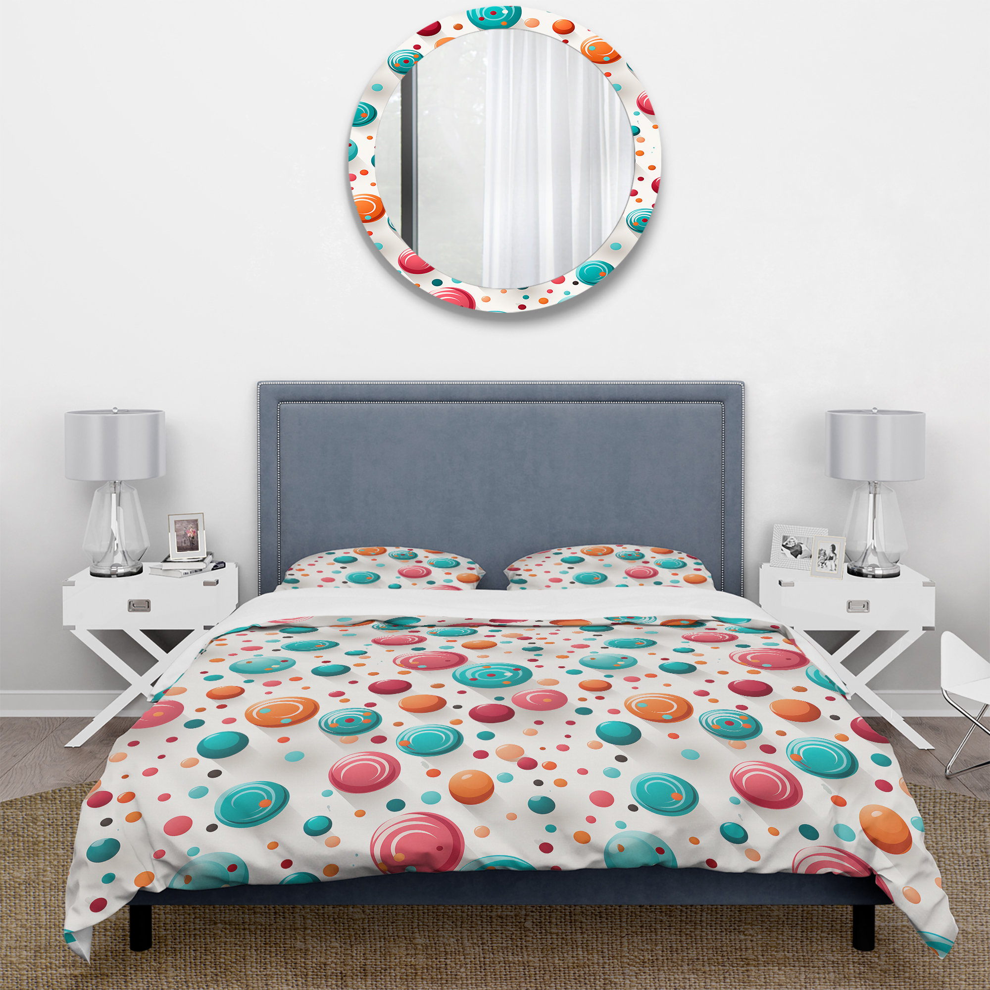 Design Art Popart Candy Crush Delight I Duvet Cover Set | Wayfair
