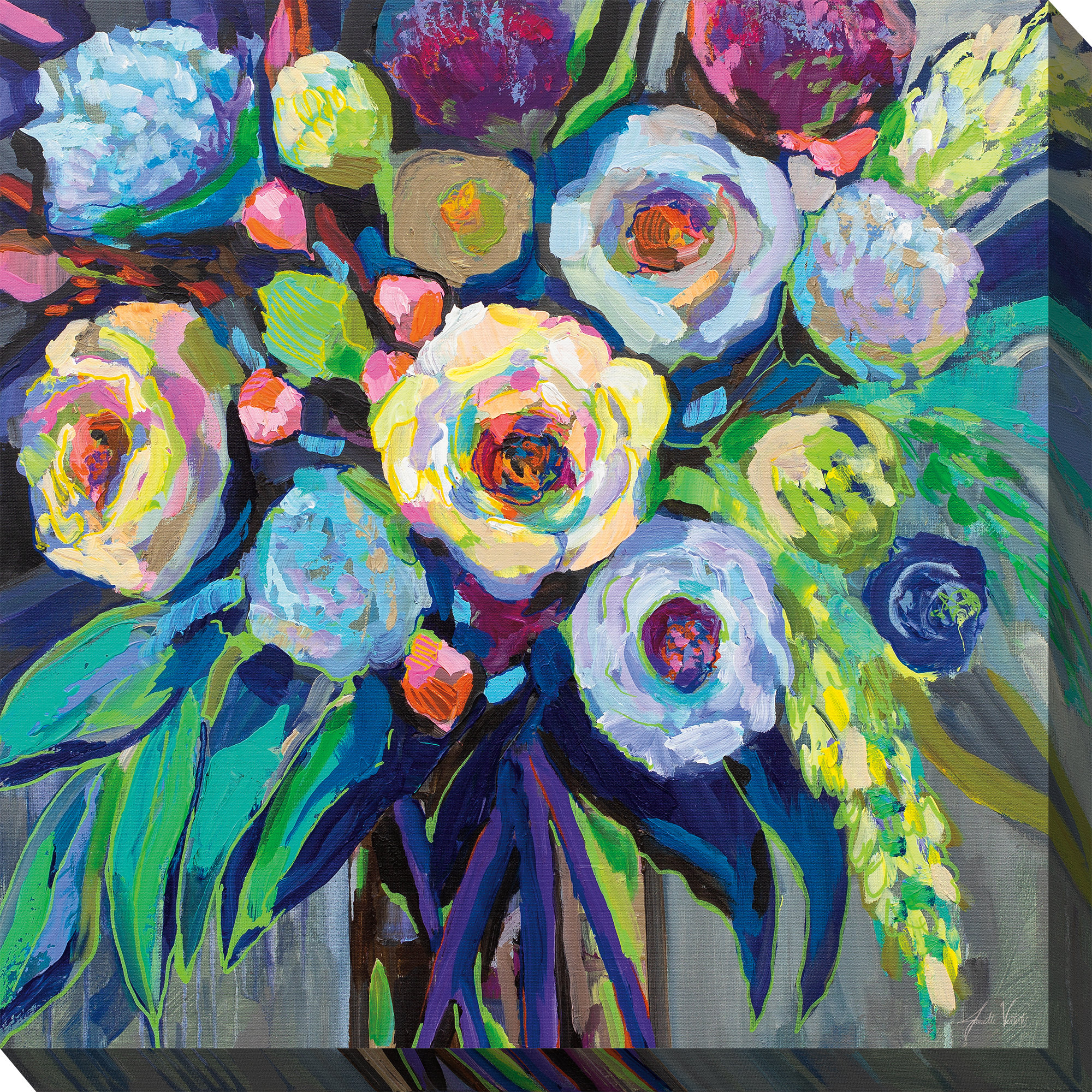 Red Barrel Studio® Exequiel Bewitched Outdoor Canvas Art | Wayfair