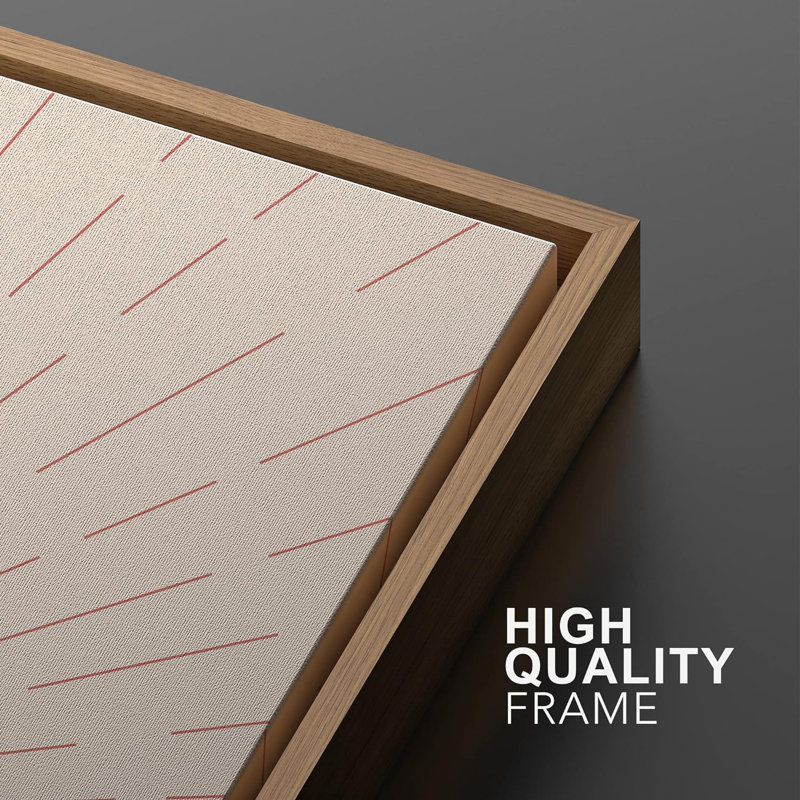 IDEA4WALL Desert Sun & Crescent Moon Abstract Landscapes Nature Shapes ...