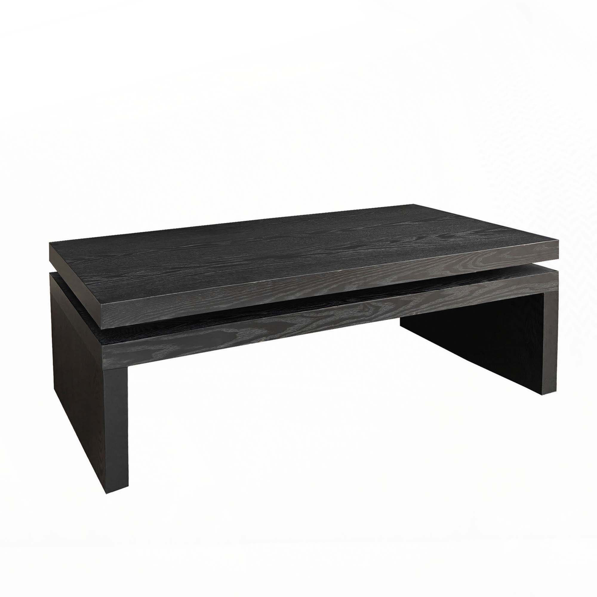 Latitude Run® Rectangular Rustic Wood Coffee Table Living Room Center Table | Wayfair
