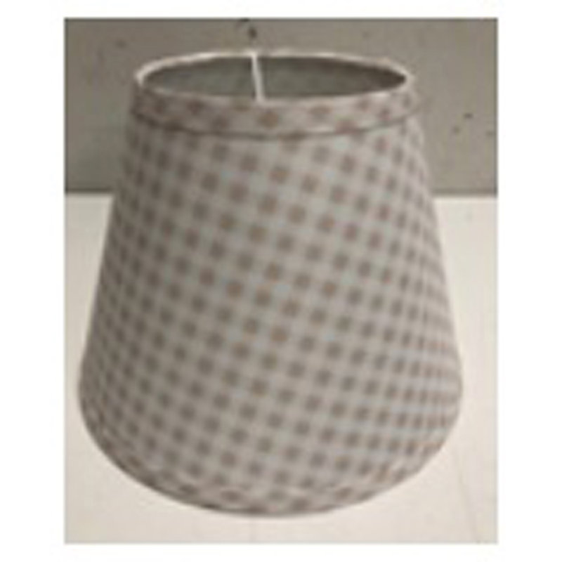 Lily Manor Gingham Easy Fit Shade (Duck Egg) | Wayfair.co.uk