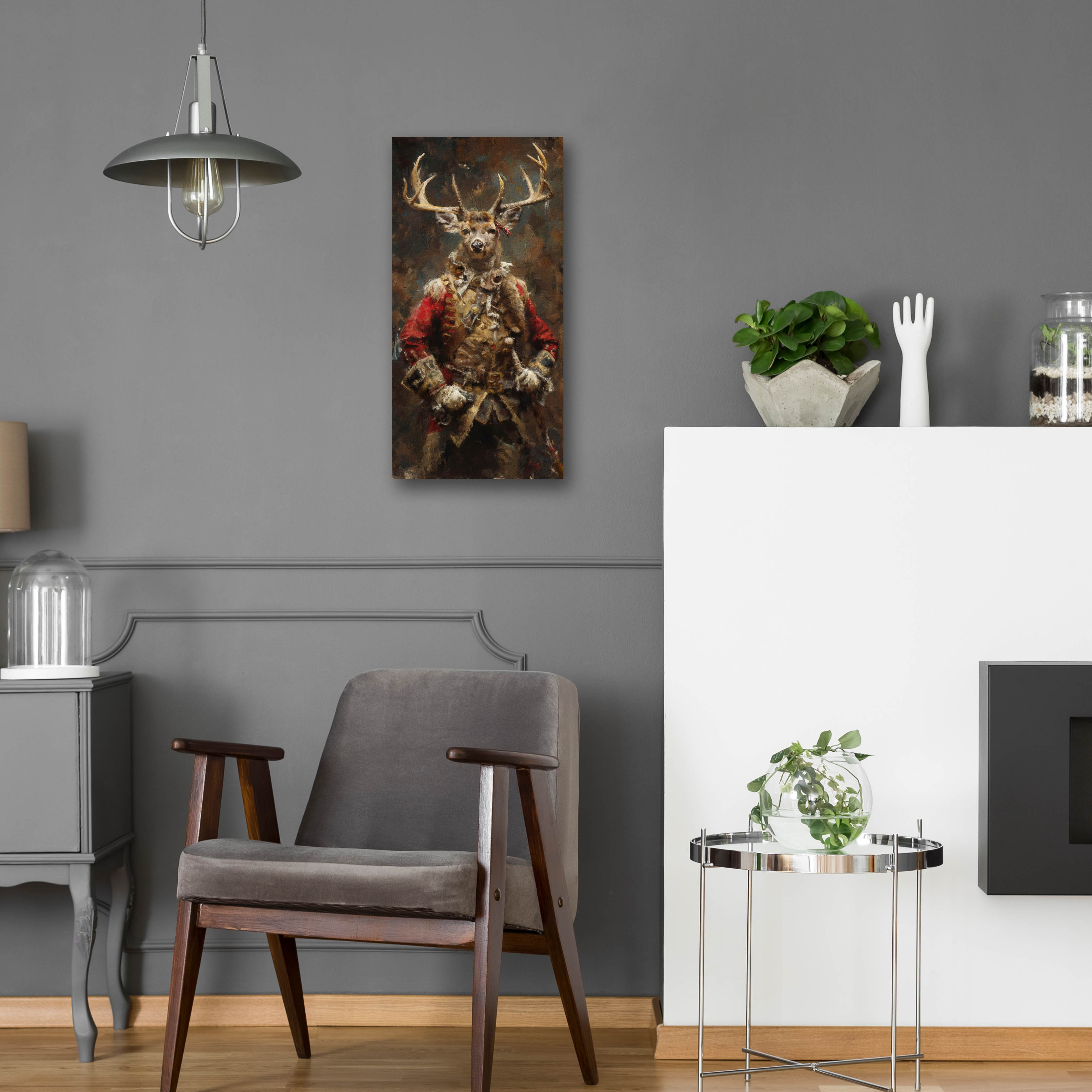 Trinx 'Captain Buck' by Sean Parnell Acrylic Glass Wall Art | Wayfair