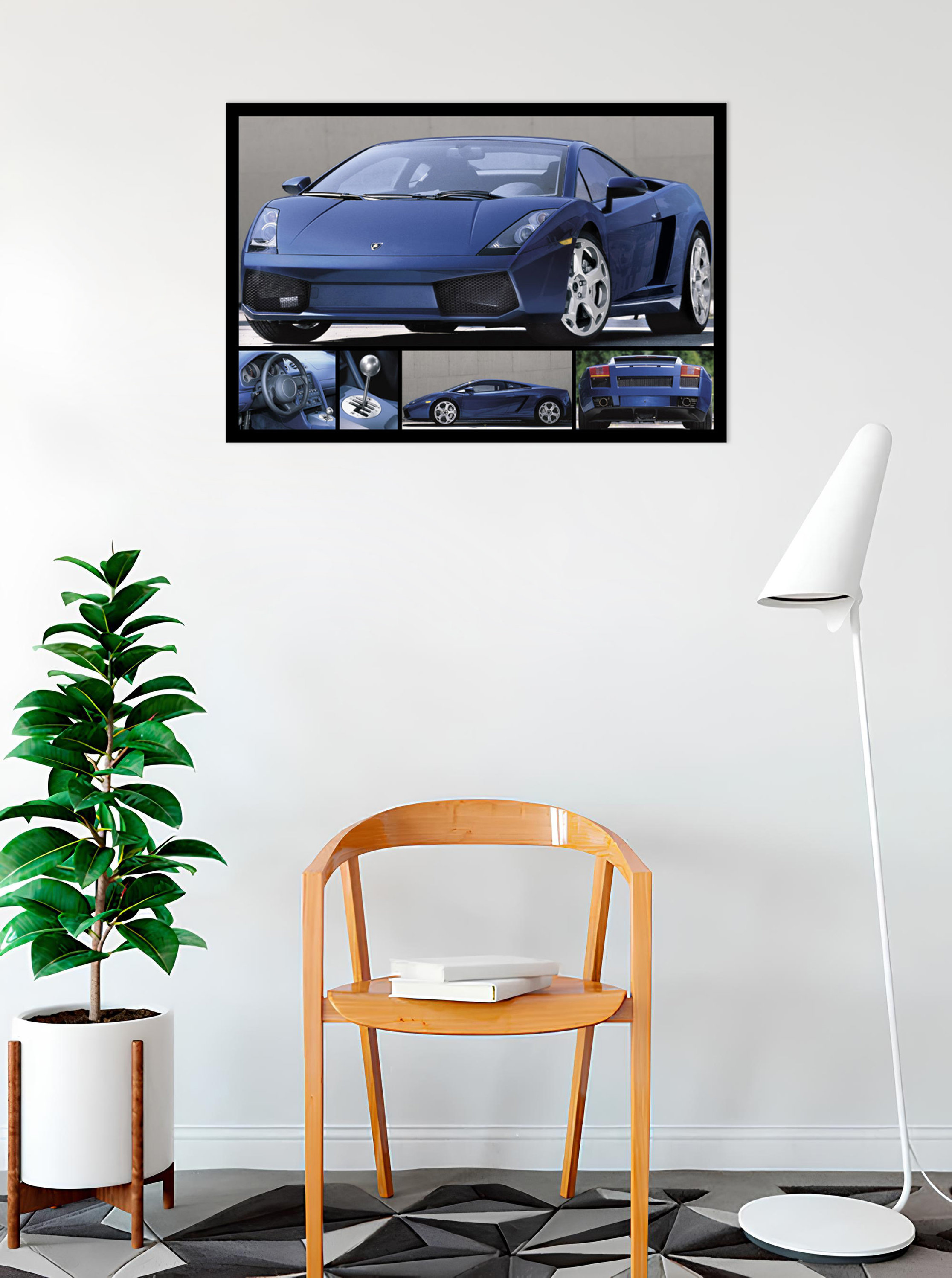 Winston Porter Officially Licensed Lamborghini Gallardo - Art Poster ...