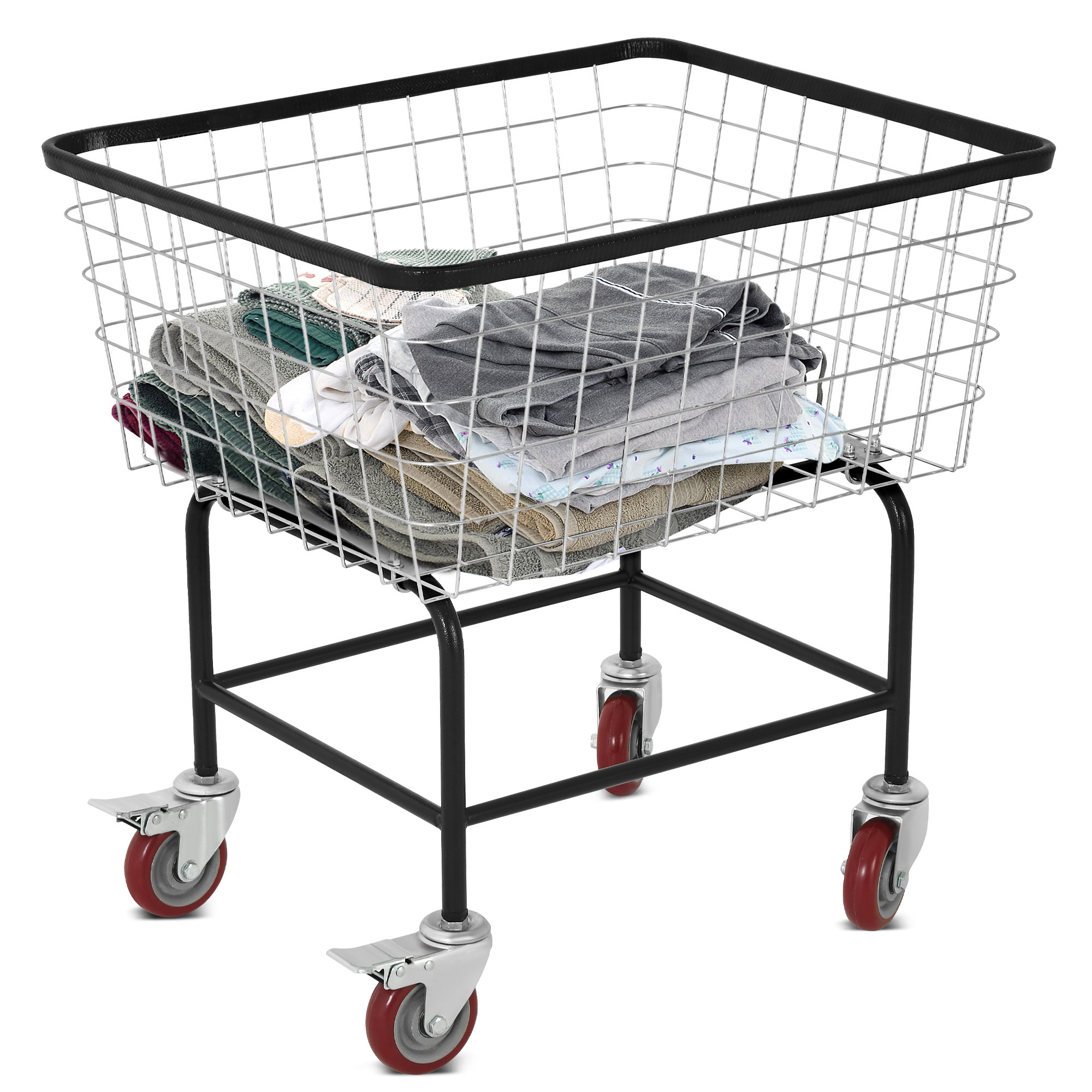 Balconera Rolling Laundry Cart & Reviews | Wayfair
