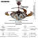 Amcor 42'' Ceiling Fan with Light Kit | Wayfair